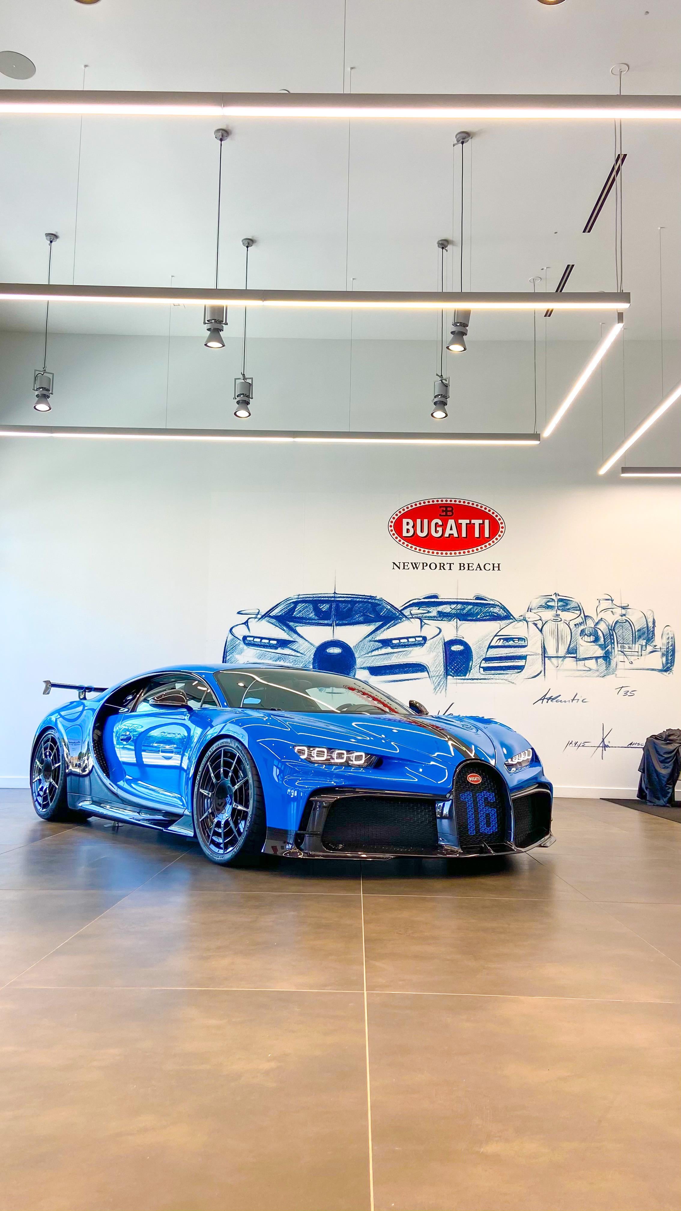 Blue Bugatti Chiron Pur Sport Wallpapers - Wallpaper Cave