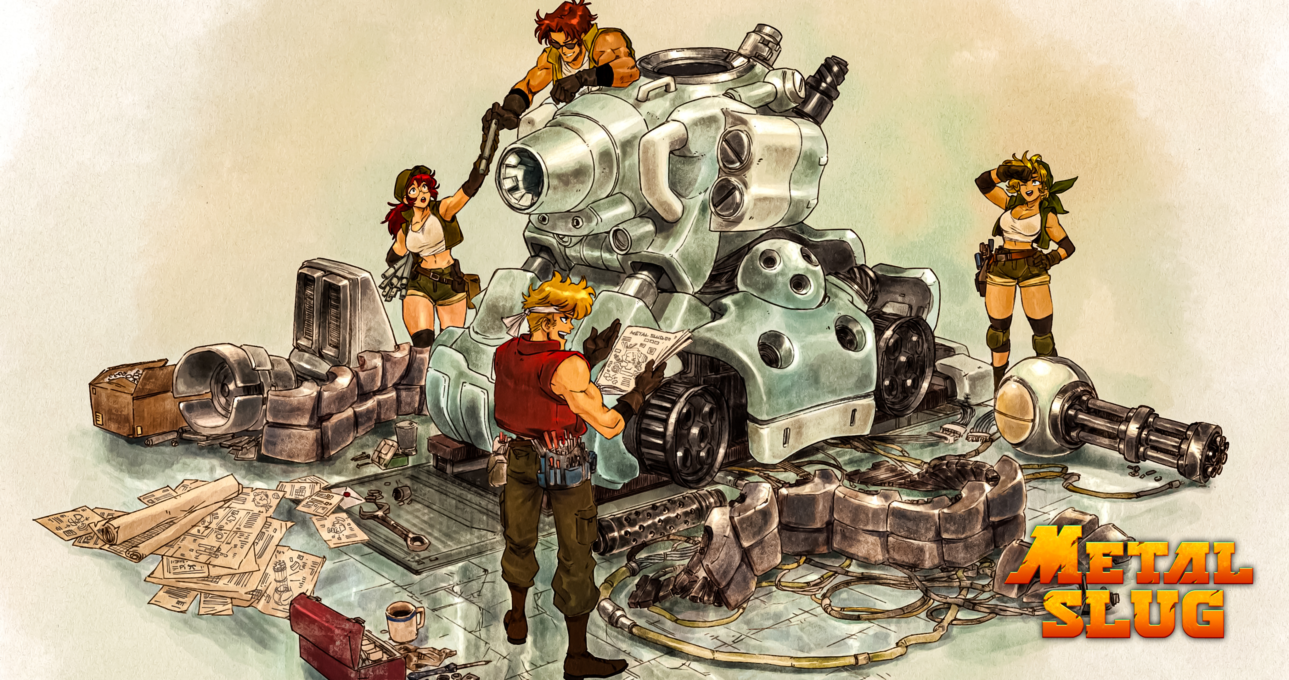 Metal Slug 3 Wallpapers - Wallpaper Cave