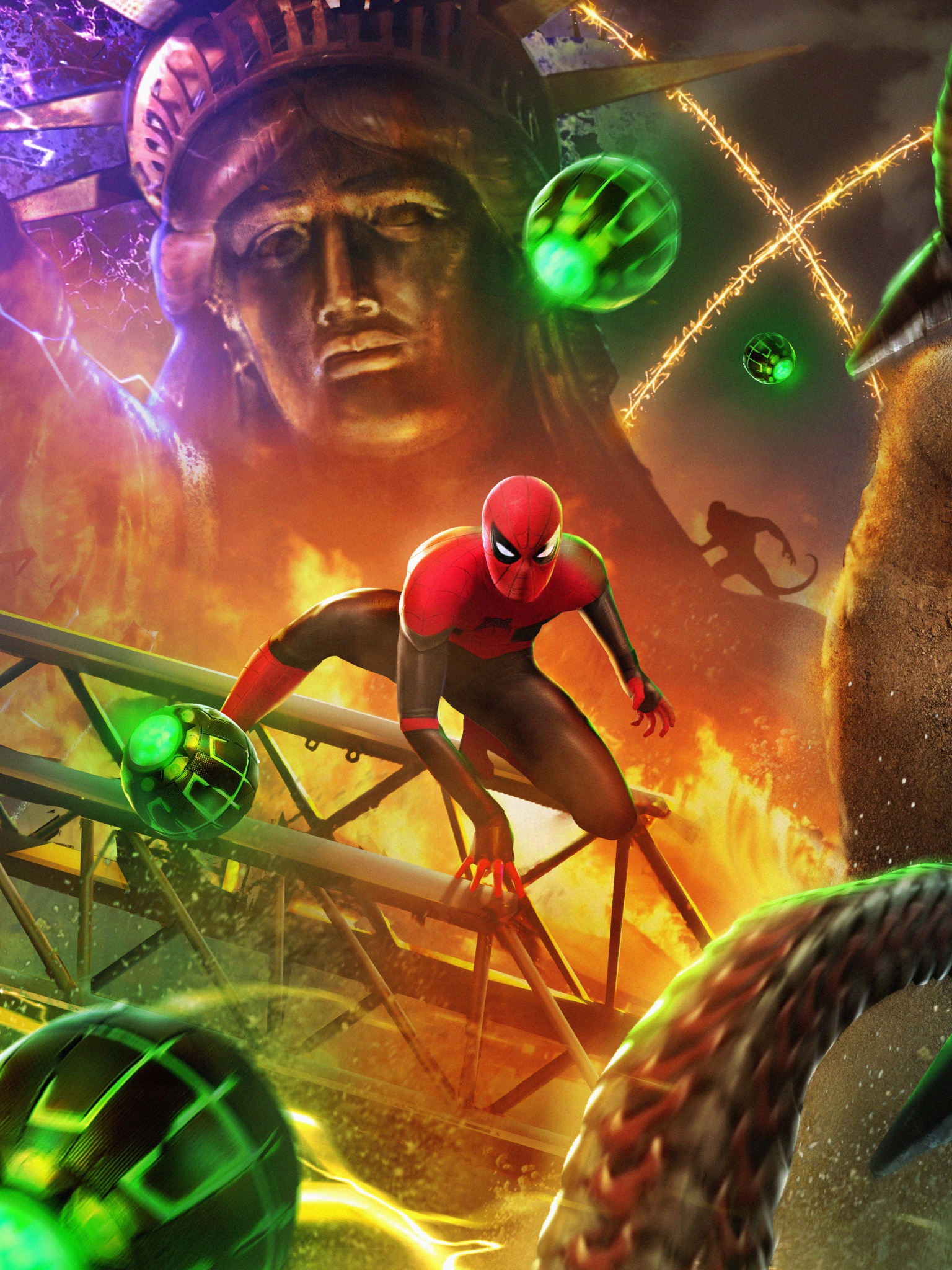 Spider Man Fighting Wallpapers - Wallpaper Cave