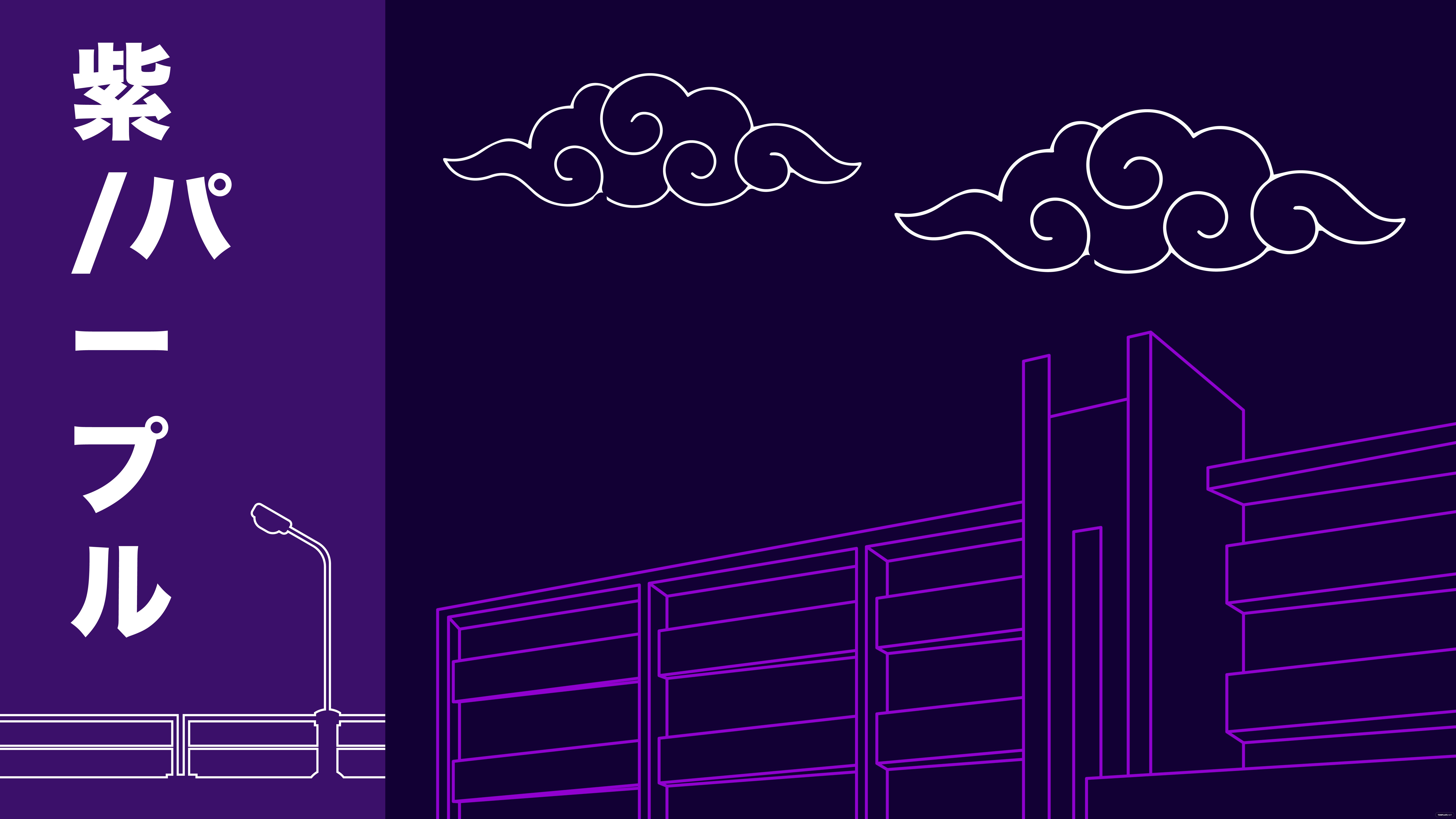 Purple Anime Horizontal Wallpapers - Wallpaper Cave