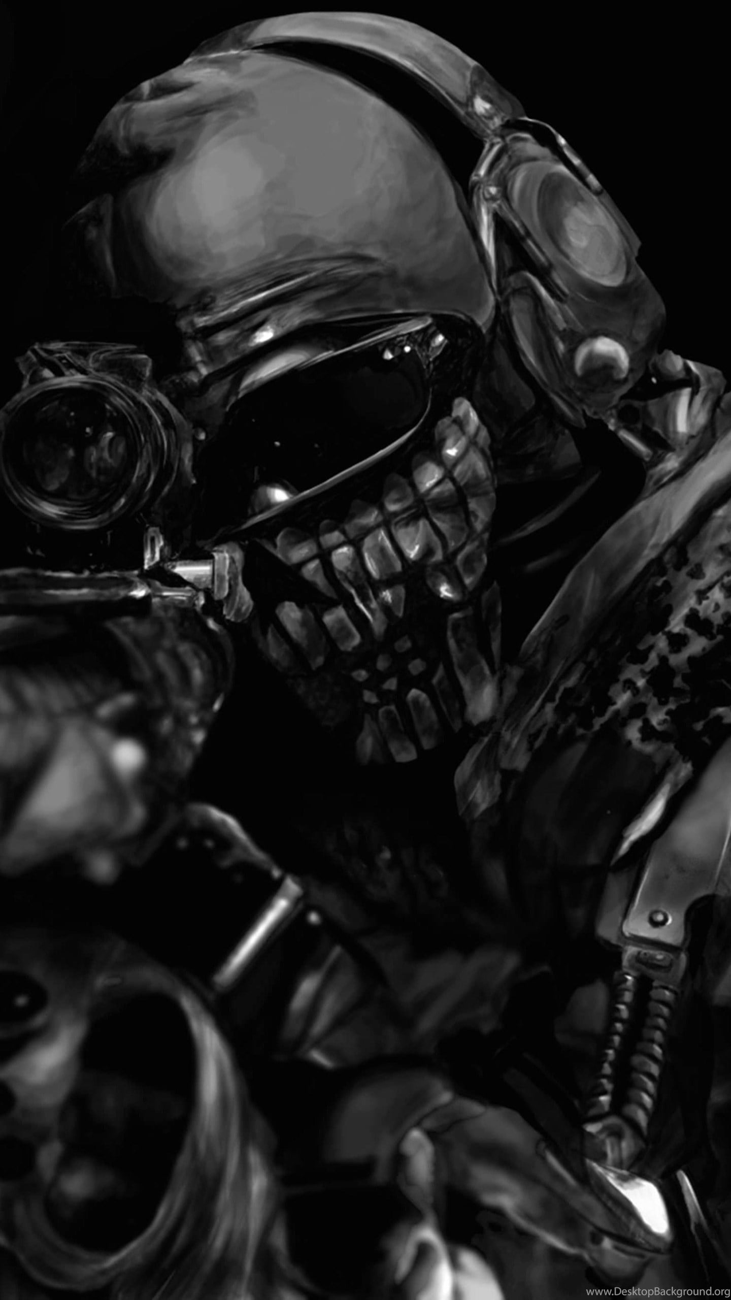 Ghost COD 4K iPhone Wallpapers - Wallpaper Cave