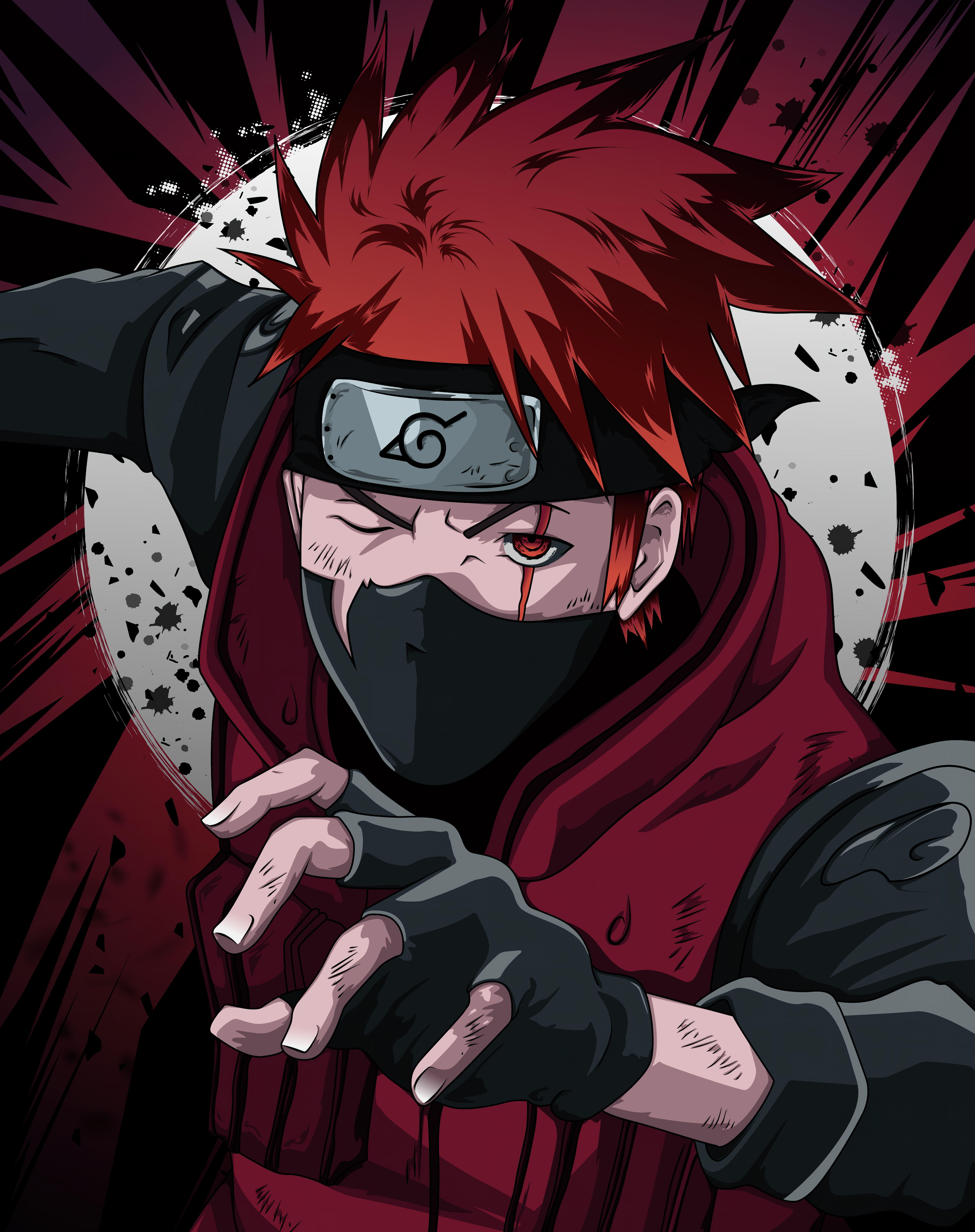 Kakashi Red Wallpapers - Wallpaper Cave