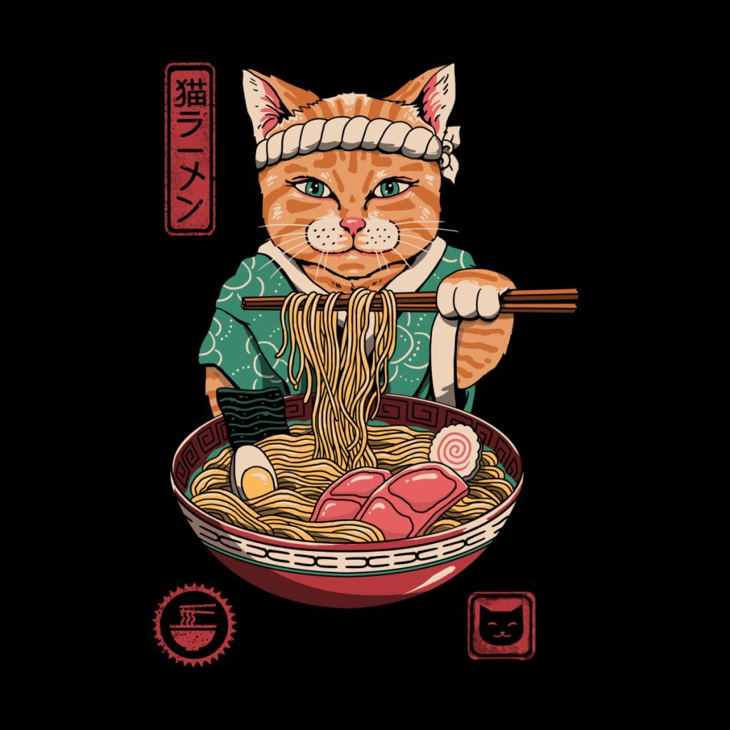 Cat Ramen Wallpapers - Wallpaper Cave
