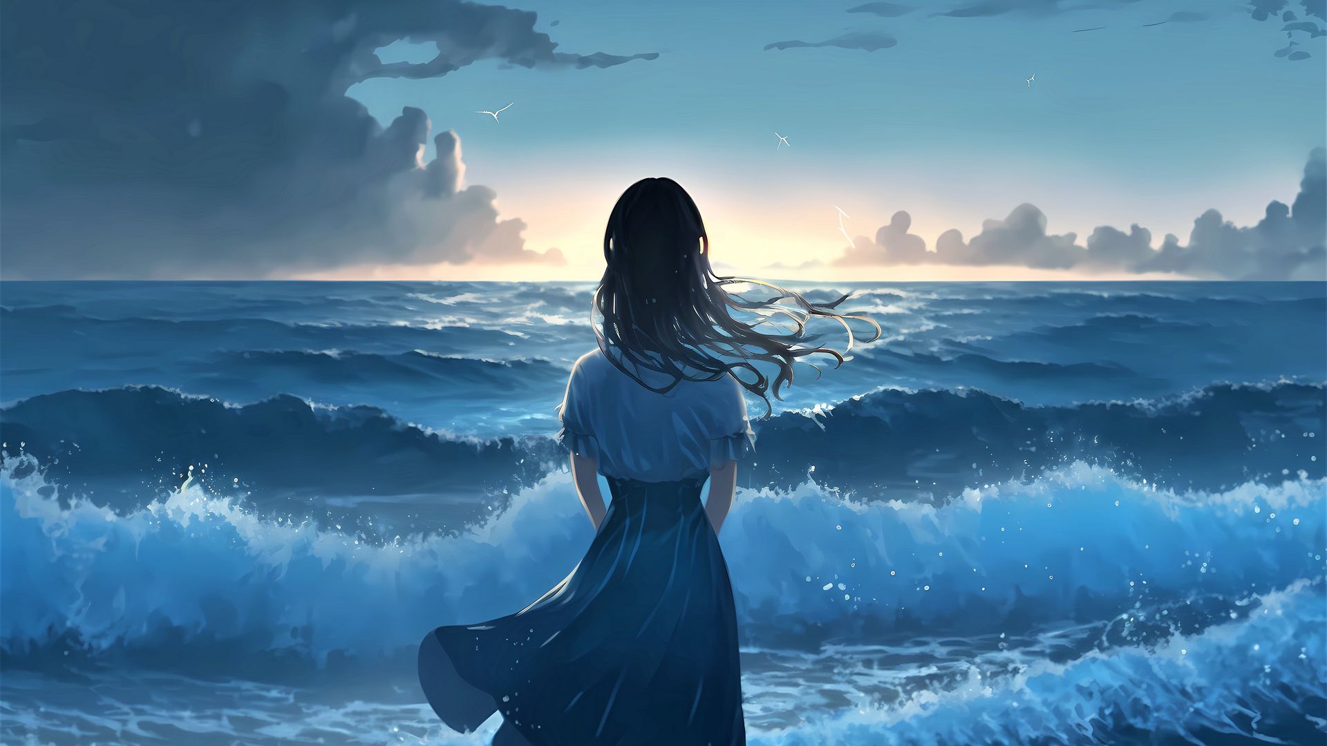 Ocean Girl Wallpapers - Wallpaper Cave