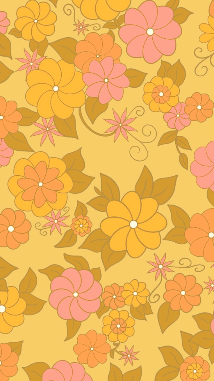 70s Yellow Wallpapers - Wallpaper Cave