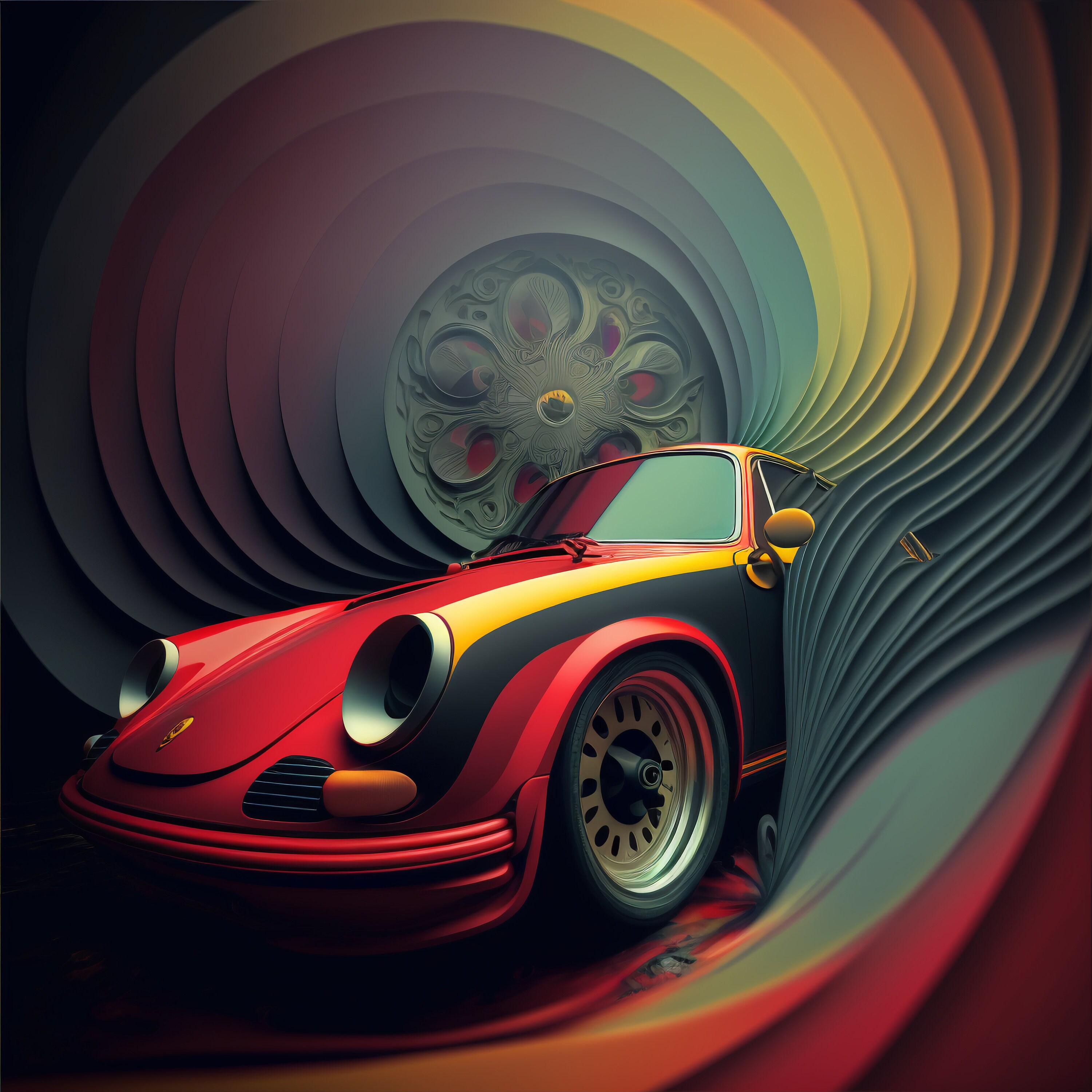 Porsche Art Wallpapers - Wallpaper Cave