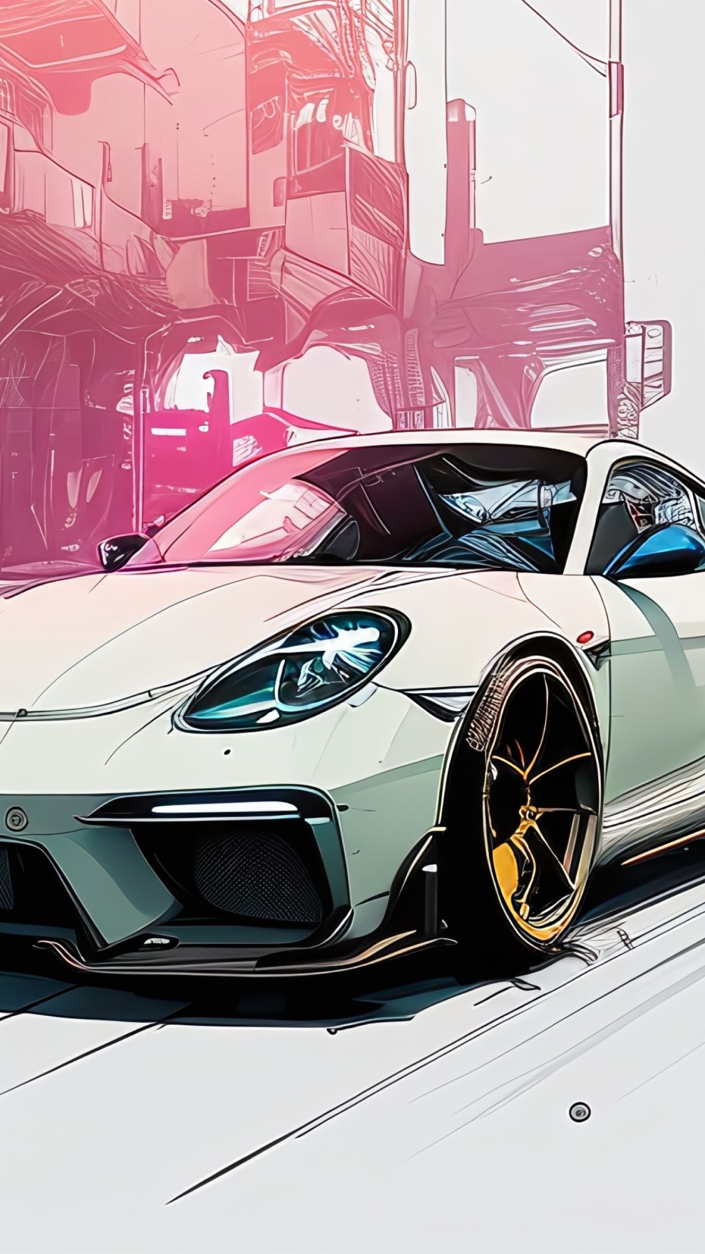 Porsche Art Wallpapers - Wallpaper Cave