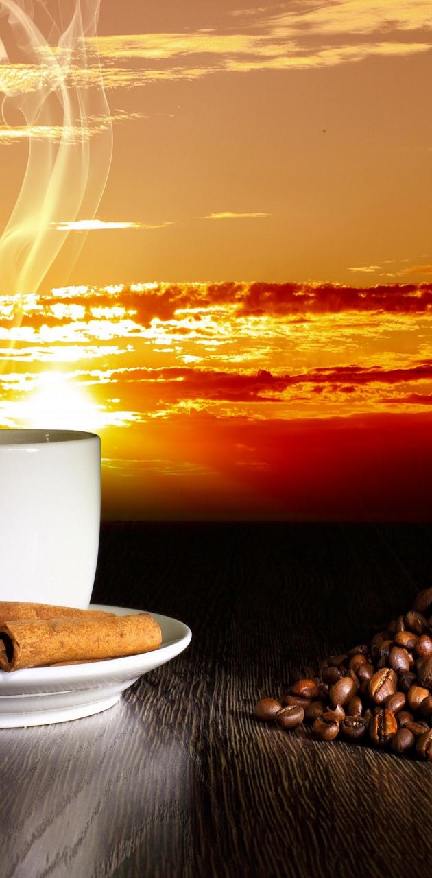 Sunset Coffee Wallpapers - Wallpaper Cave