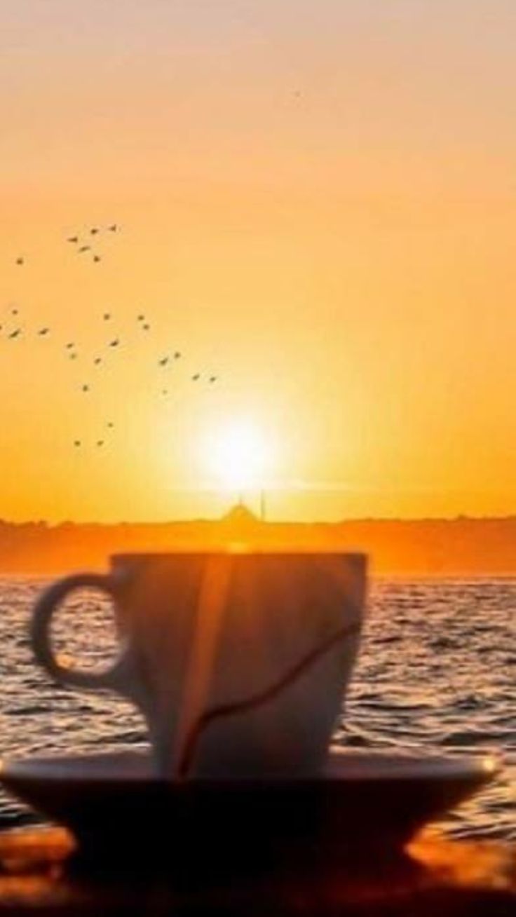 Sunset Coffee Wallpapers - Wallpaper Cave