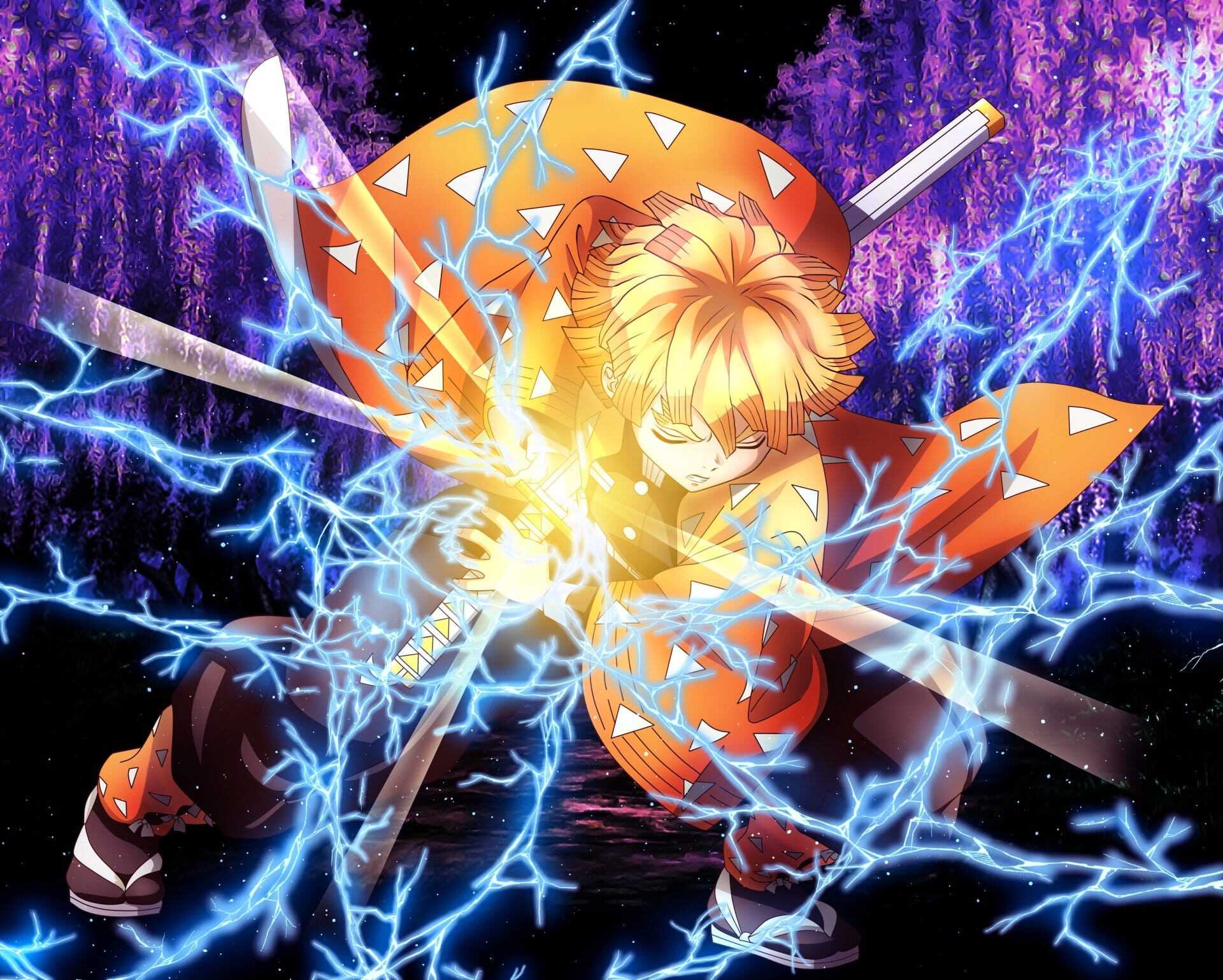 Cool Zenitsu Wallpapers - Wallpaper Cave