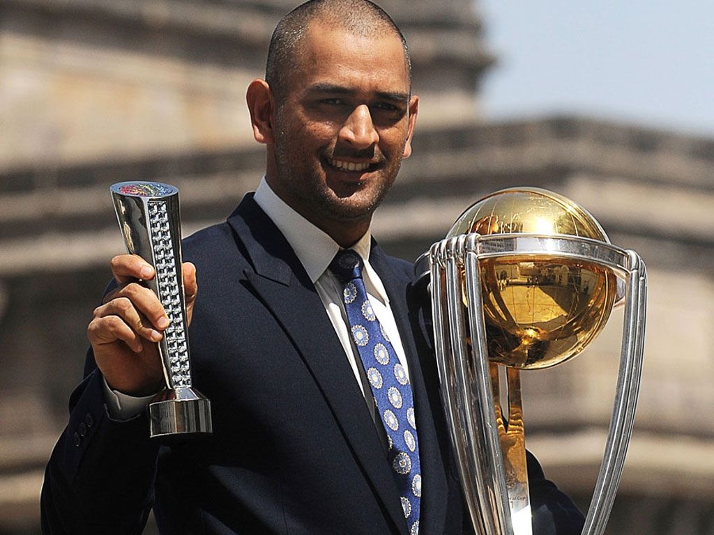 Ms Dhoni Trophy Wallpapers - Wallpaper Cave