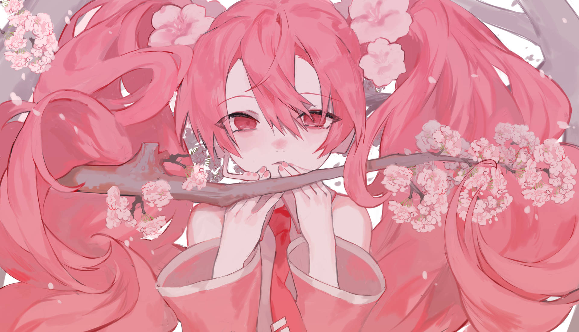 Aesthetic Pink Anime Desktop Wallpapers - Wallpaper Cave