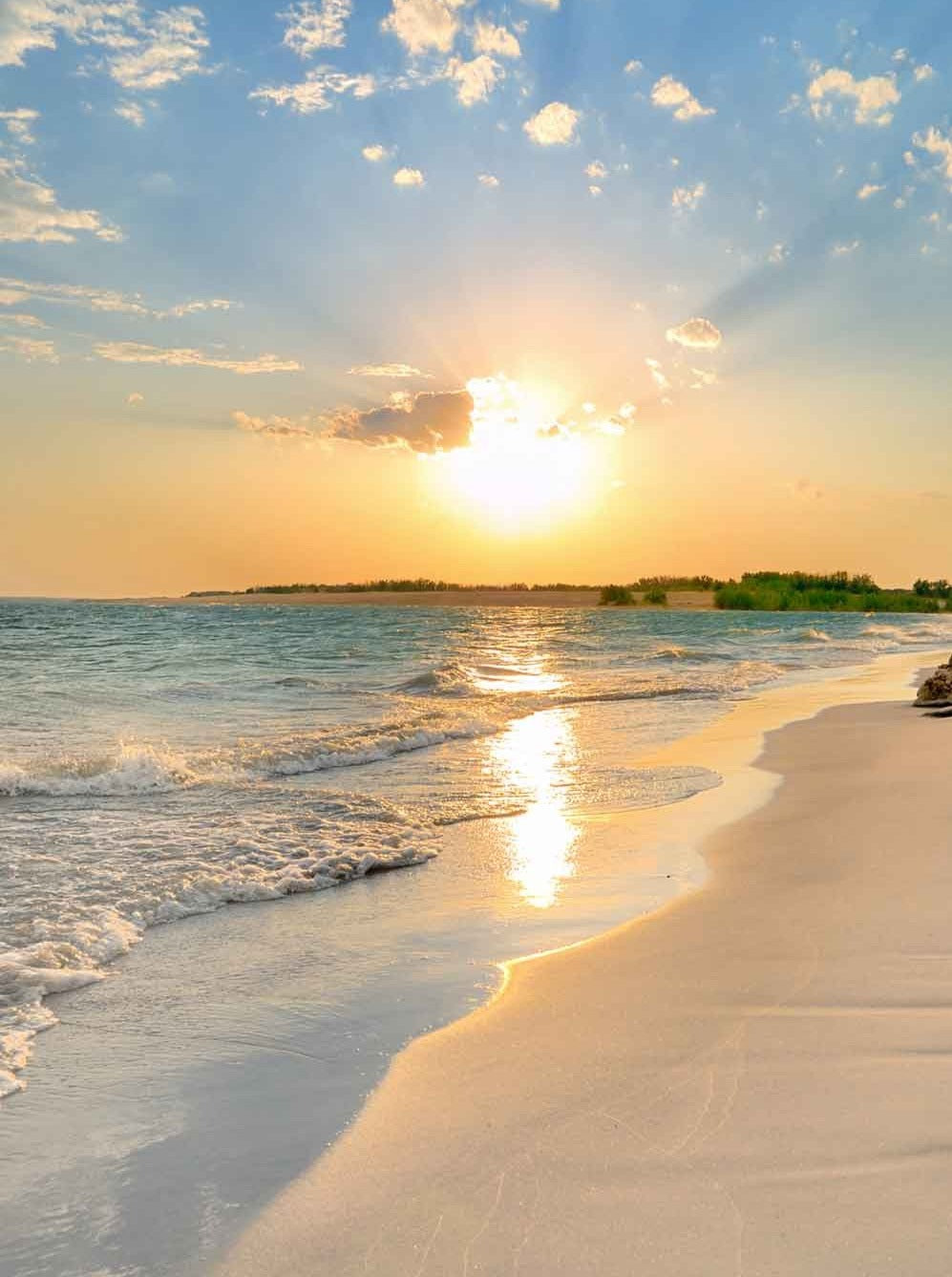 Light Colored Summer Sunset Beach Wallpapers - Wallpaper Cave