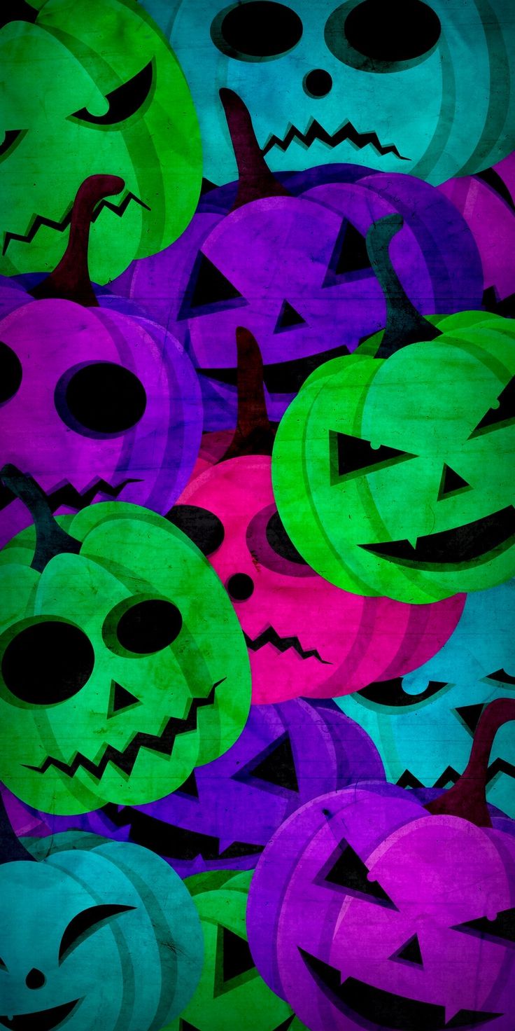 Halloween Colorful Wallpapers - Wallpaper Cave