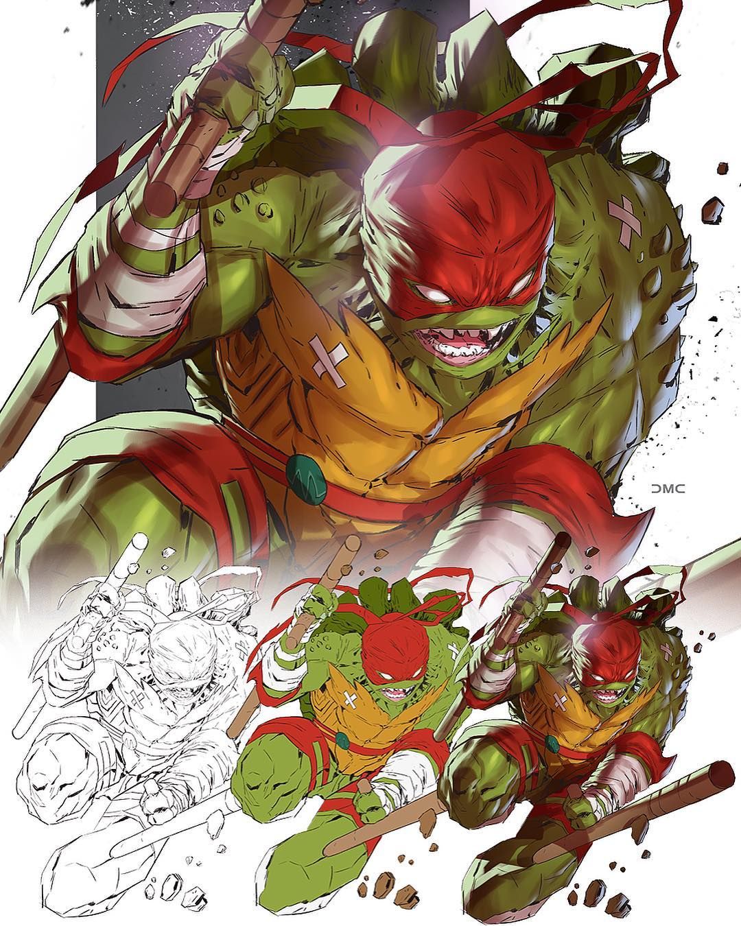 Rise Of The TMNT Raphael Wallpapers - Wallpaper Cave