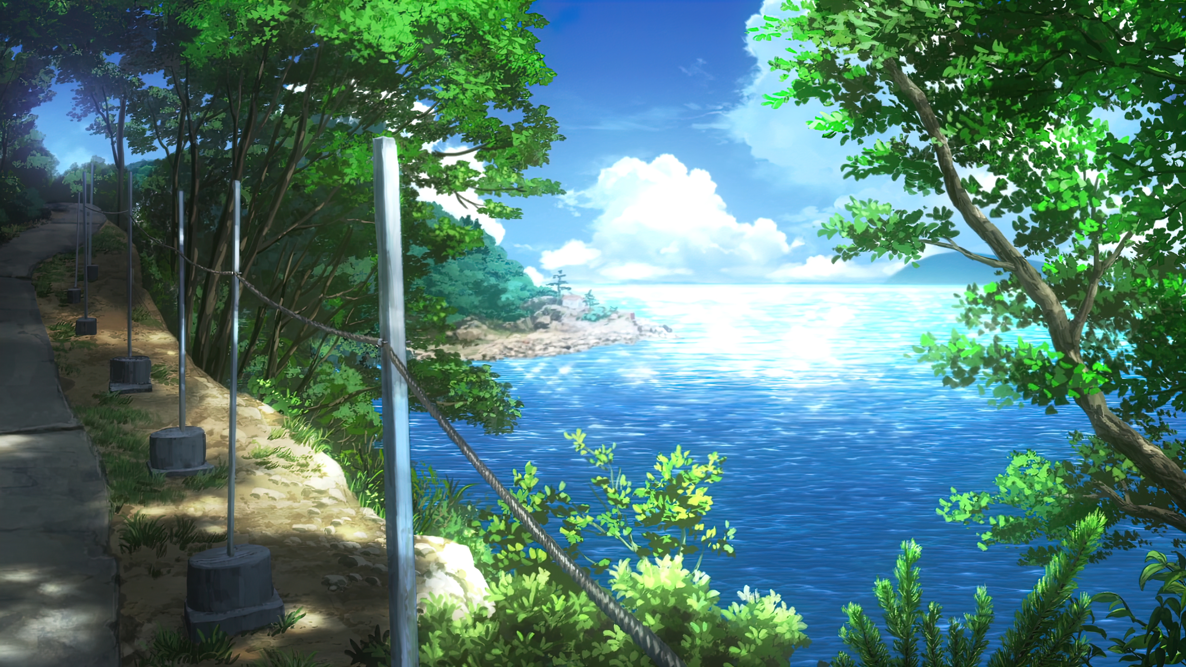 Anime Summer Scenary Wallpapers - Wallpaper Cave