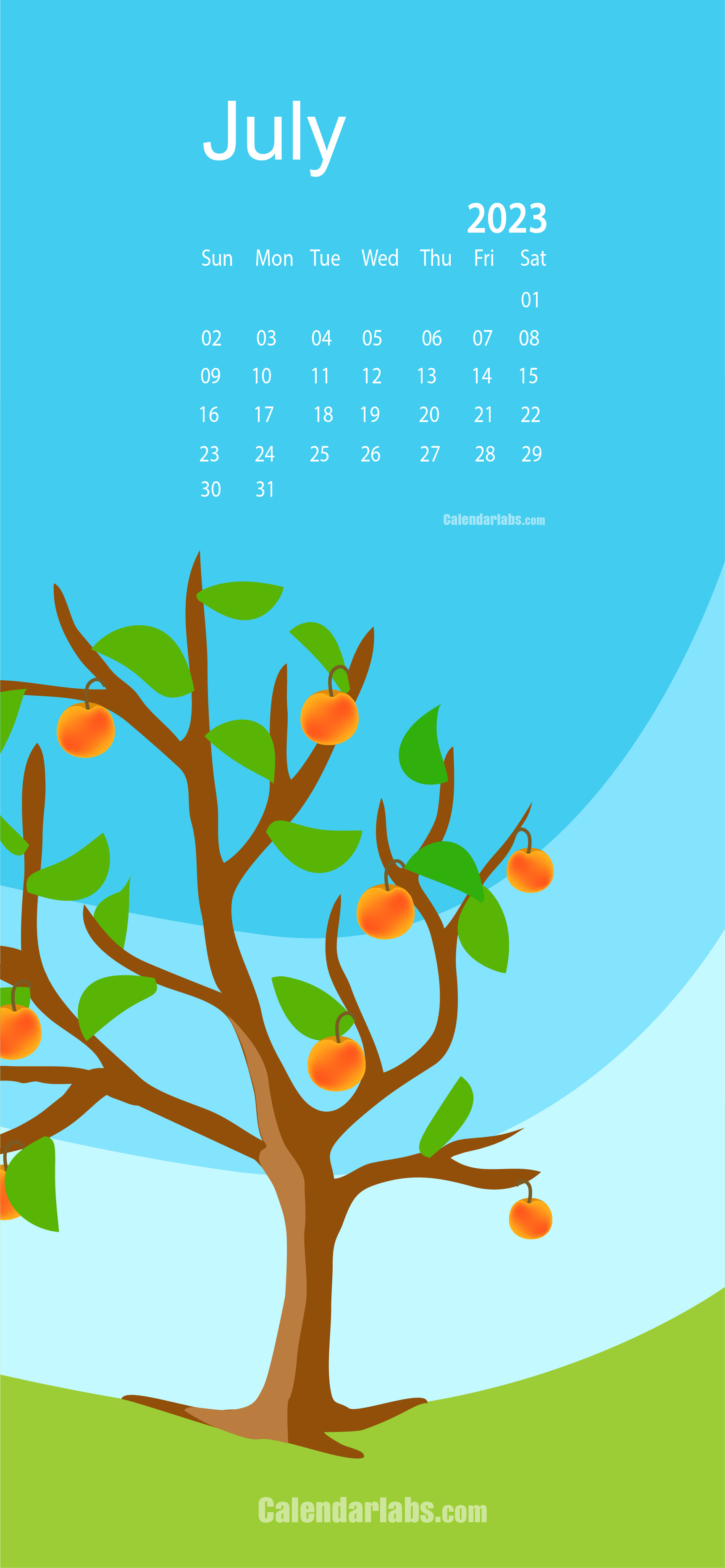 July 2023 Calendar Wallpapers - Wallpaper Cave