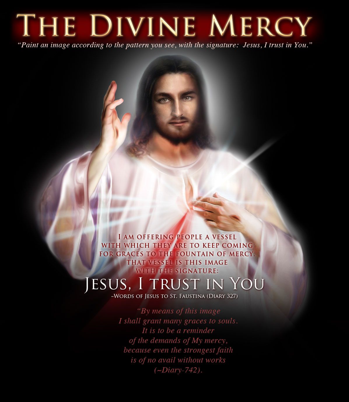Divine Mercy Jesus Wallpapers - Wallpaper Cave