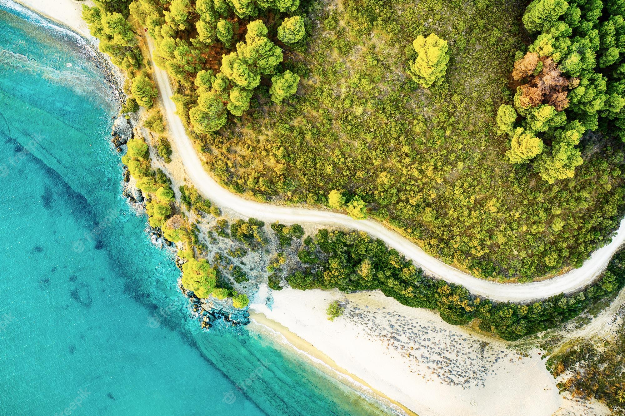 Summer Sea Road Wallpapers - Wallpaper Cave