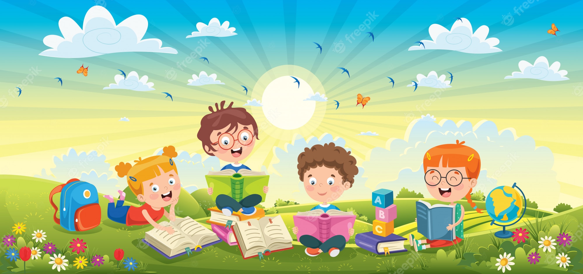 Cartoon Book Wallpapers - Wallpaper Cave