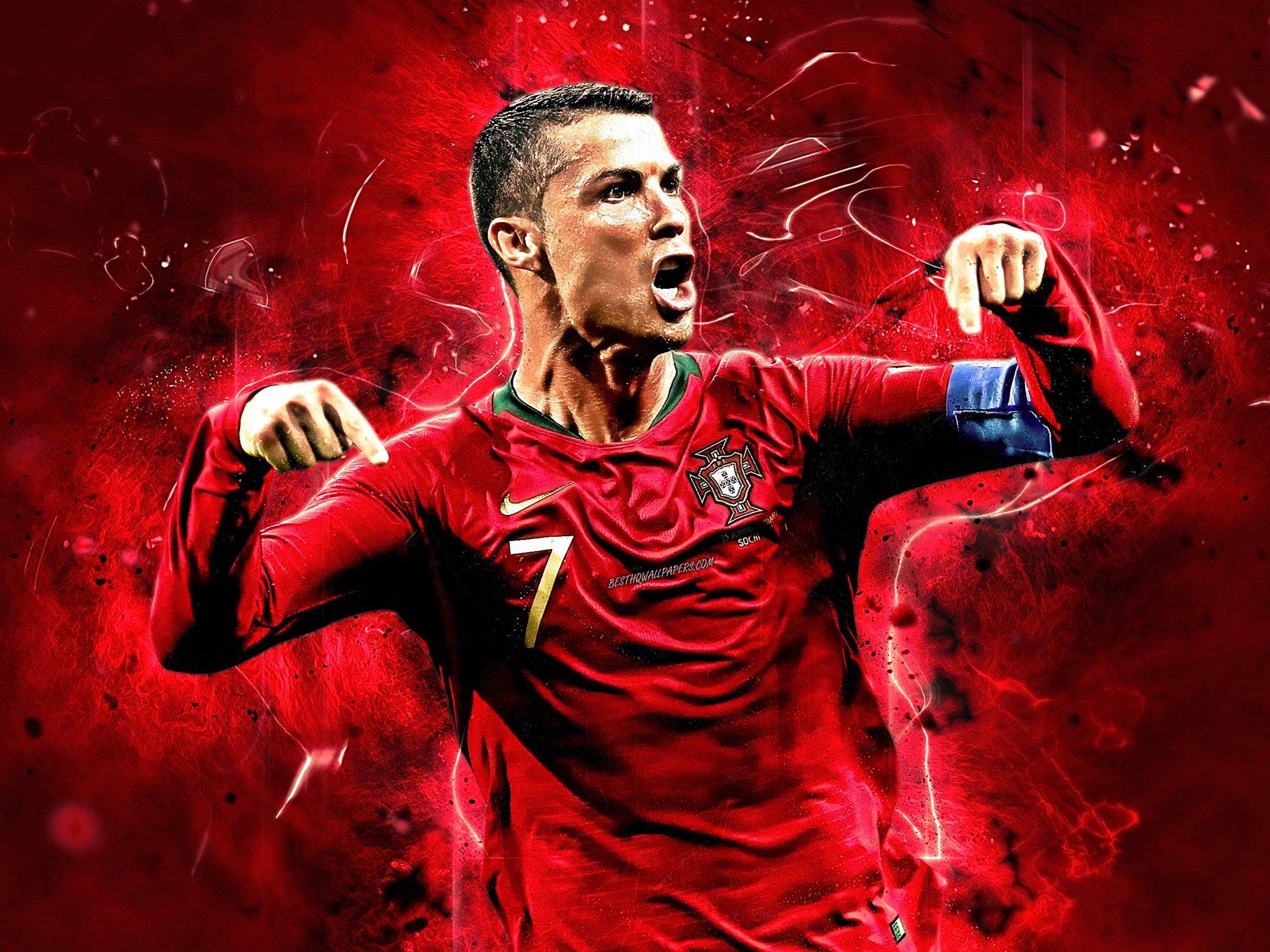 Neon Ronaldo Wallpapers - Wallpaper Cave