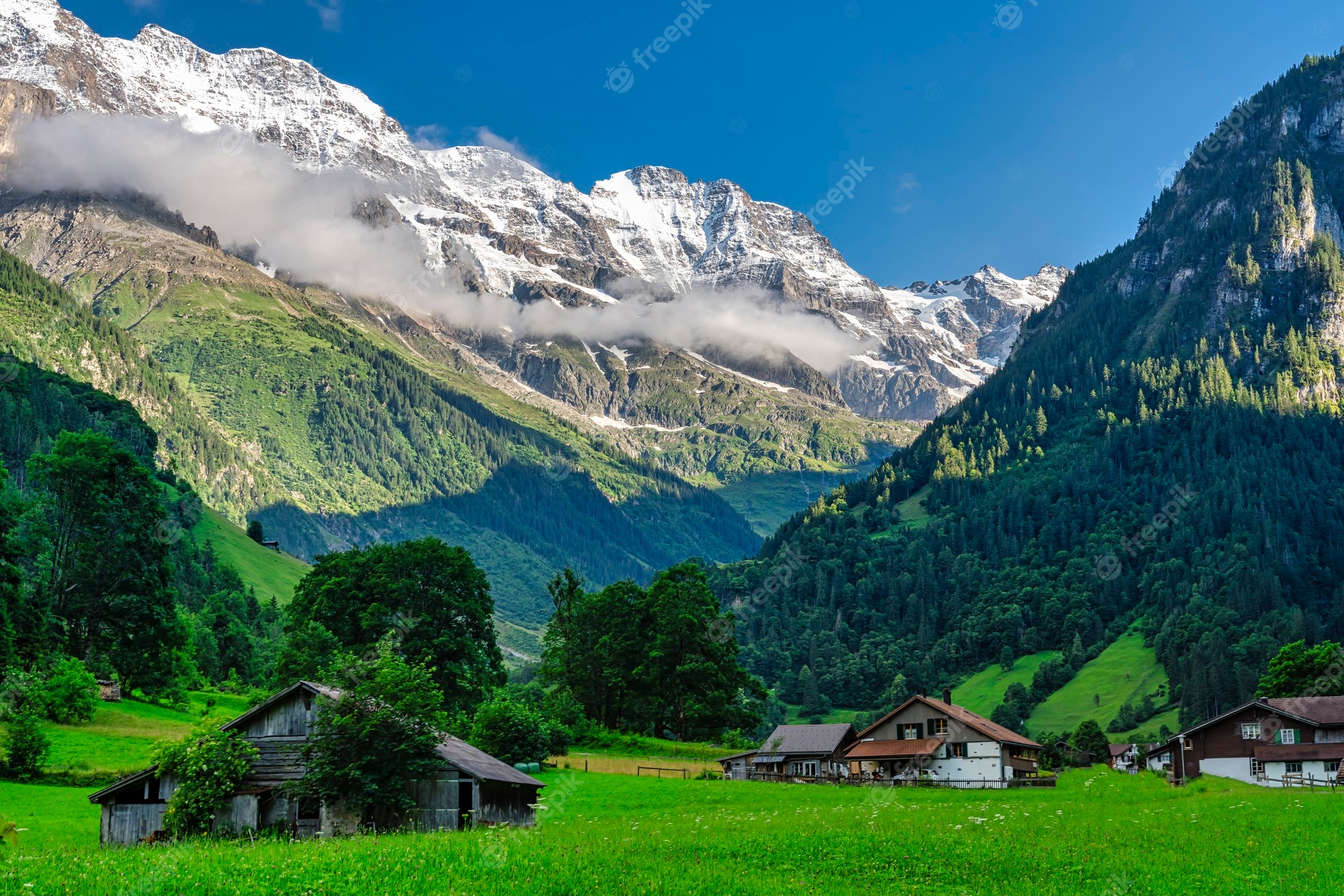 Swiss Village Wallpapers - Wallpaper Cave