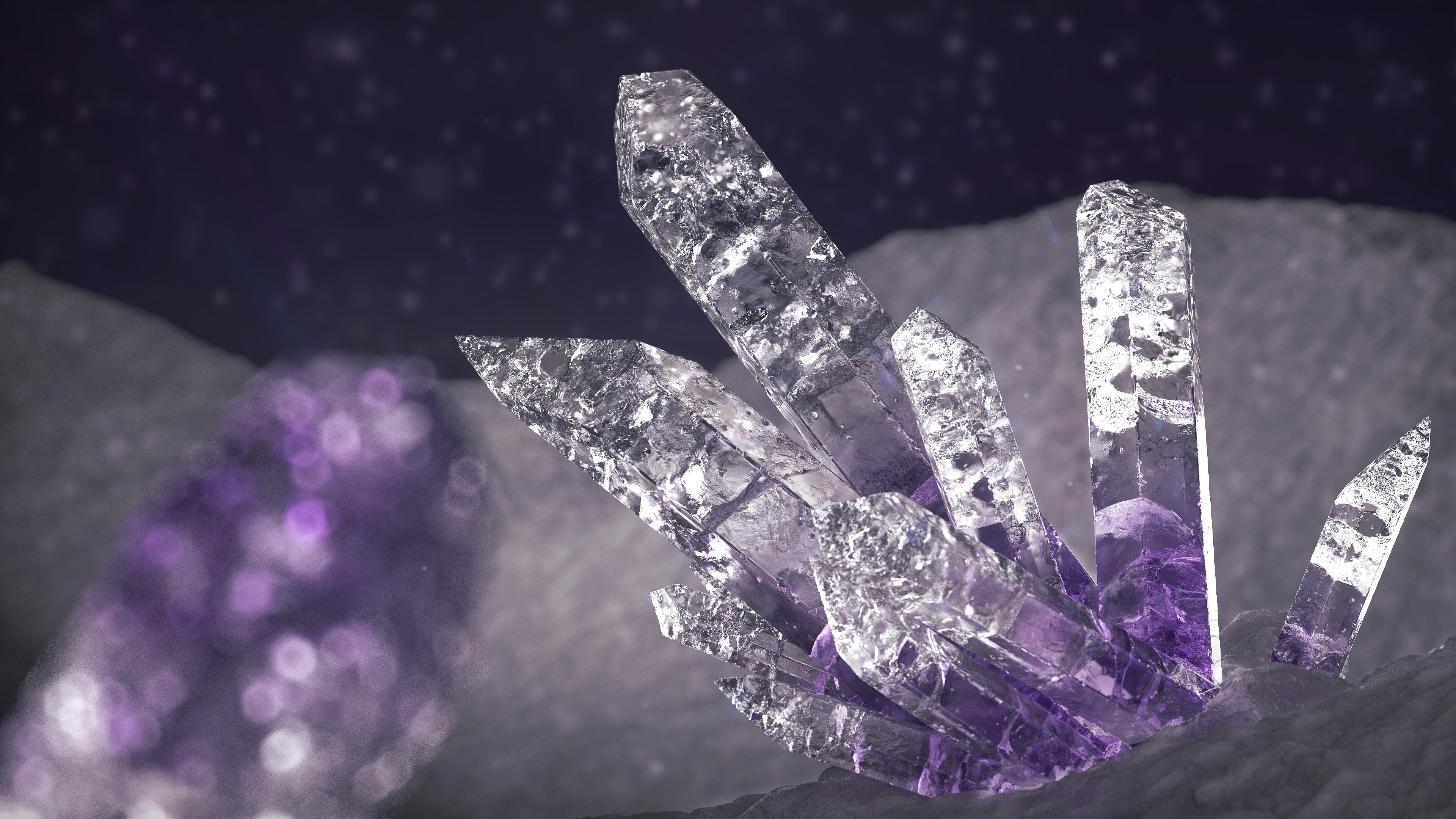 4k Crystal Wallpapers - Wallpaper Cave
