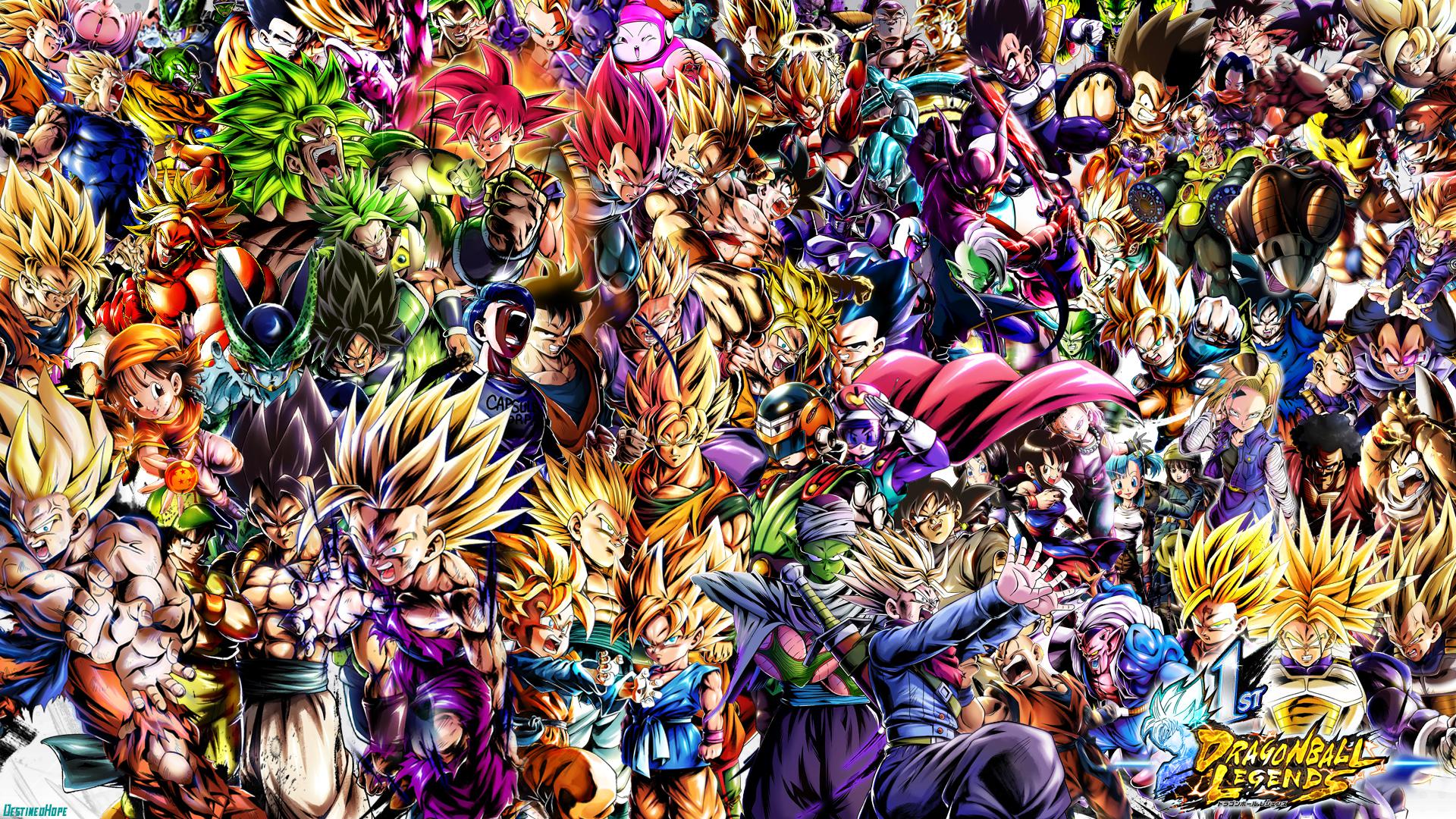 Dragon Ball Z Wallpaper All Characters