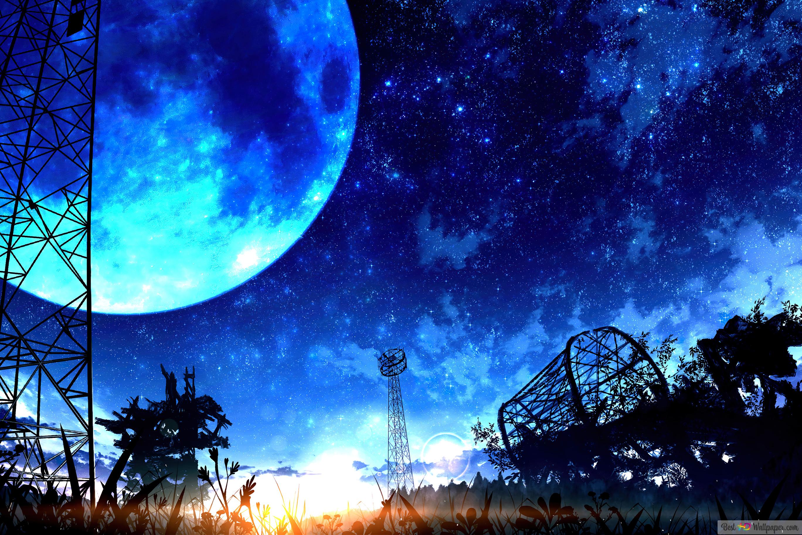 Moon Night 4k Wallpapers - Wallpaper Cave