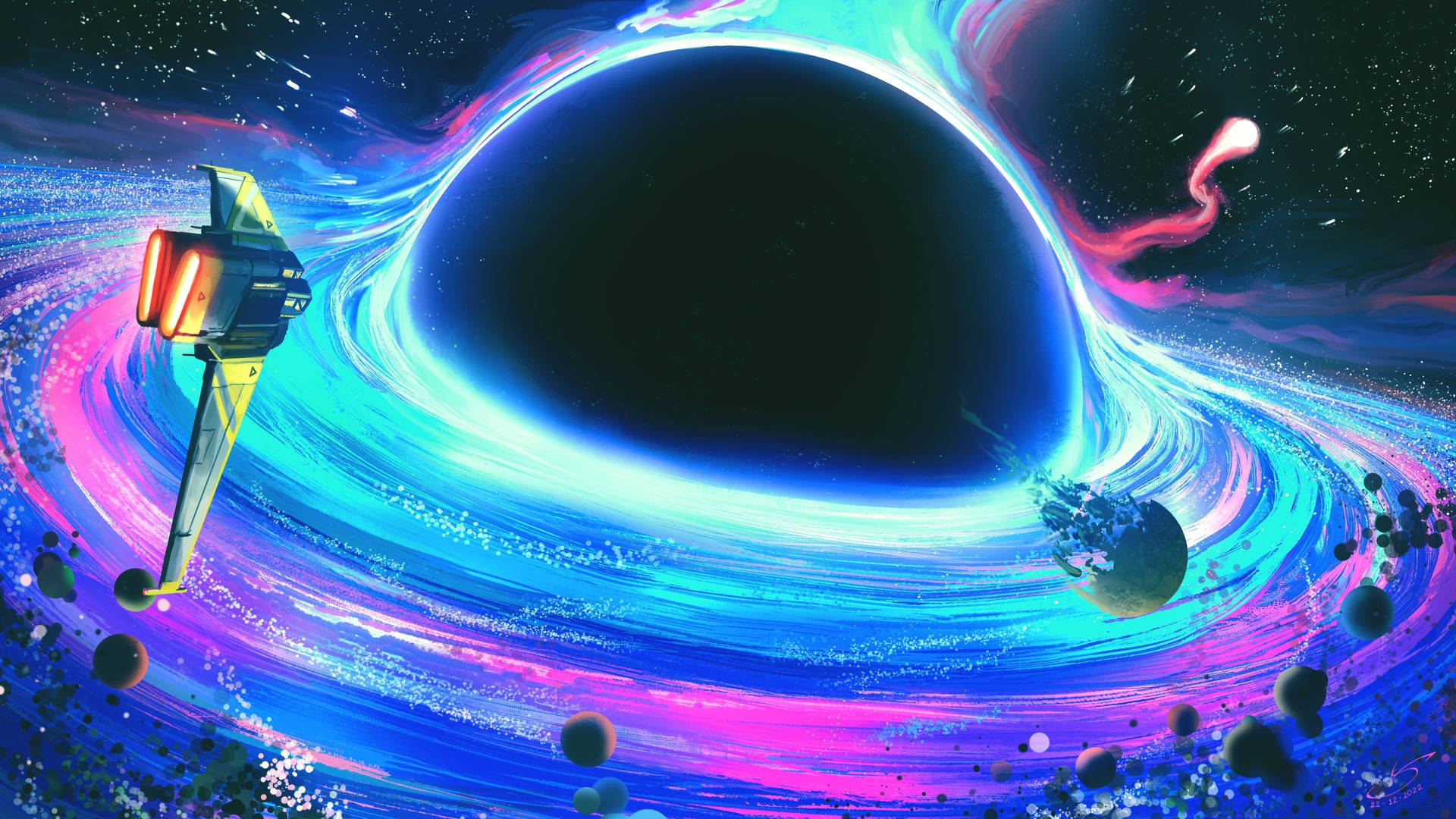 Black Holes Colliding Wallpapers - Wallpaper Cave