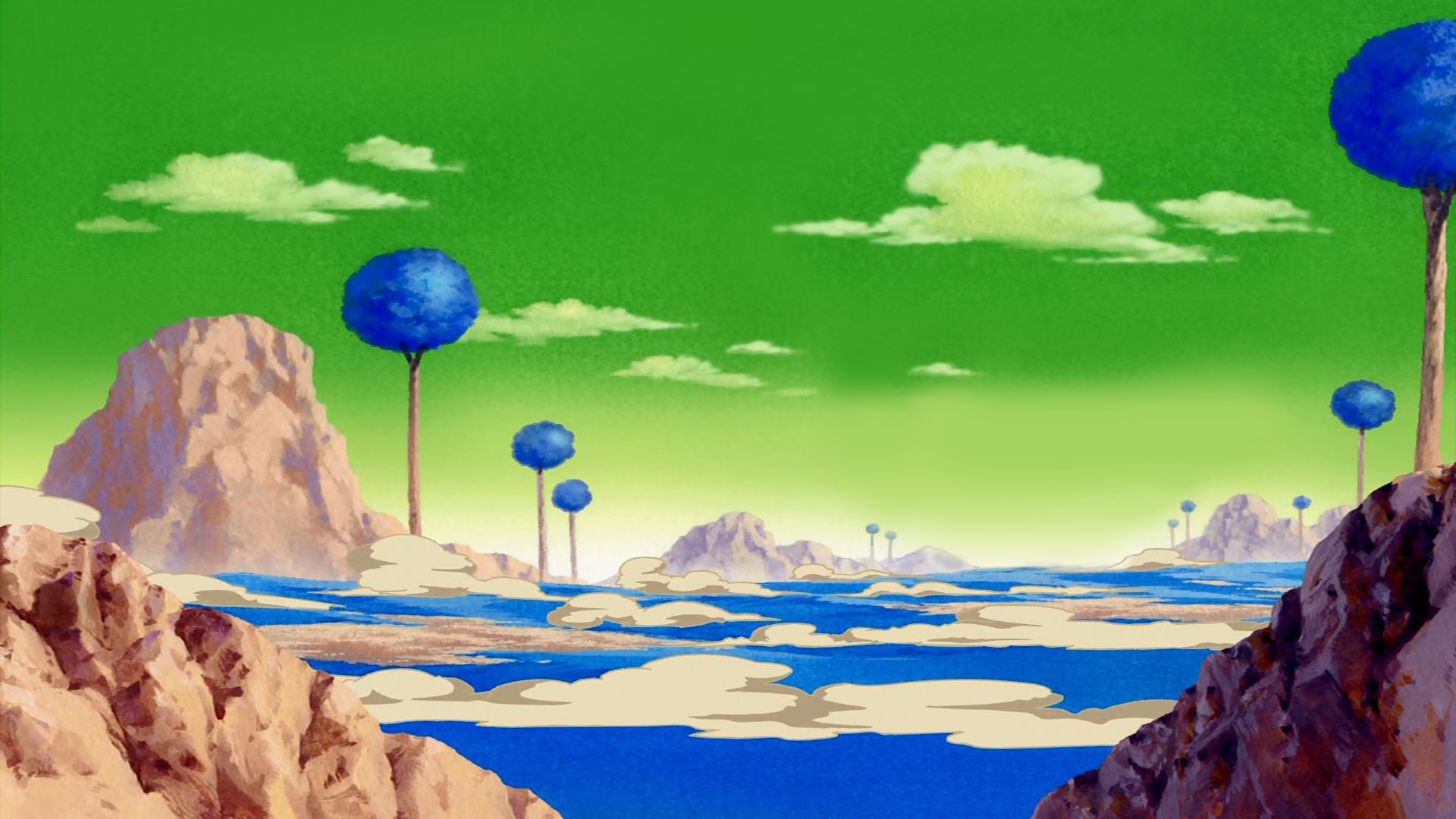 Dragon Ball Scenery Wallpapers - Wallpaper Cave