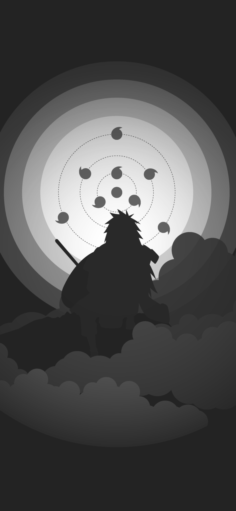 Madara Uchiha Black And White Wallpapers - Wallpaper Cave