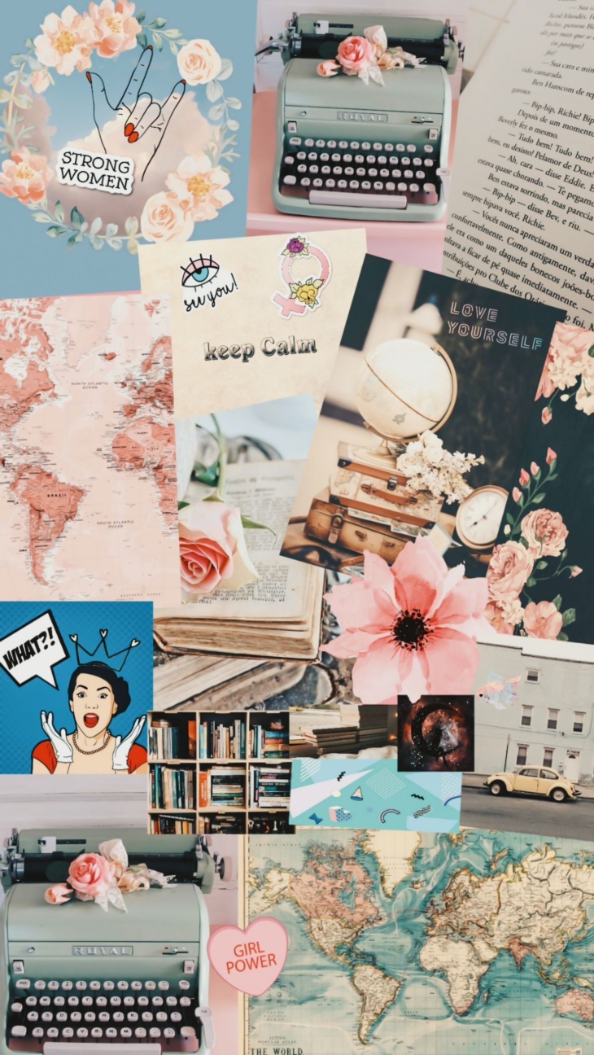 Aesthetic Collage iPhone Wallpapers - Wallpaper Cave