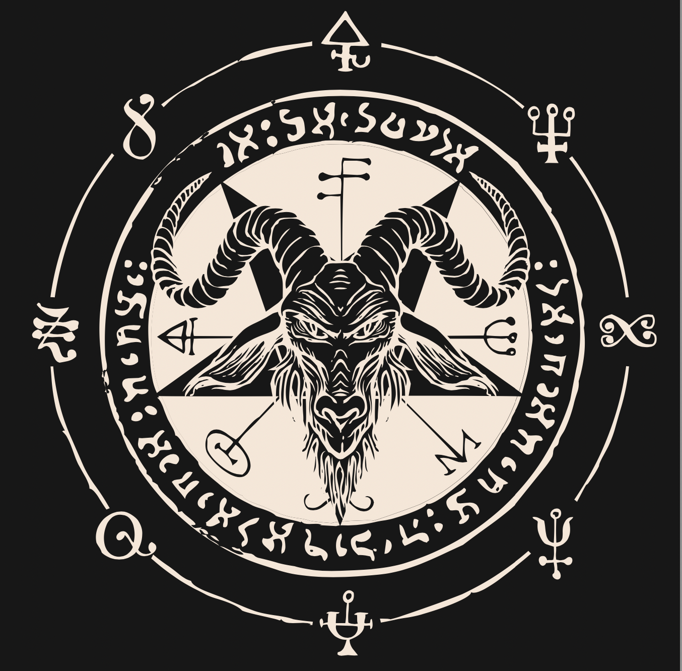 Satanic Goat Wallpapers - Wallpaper Cave
