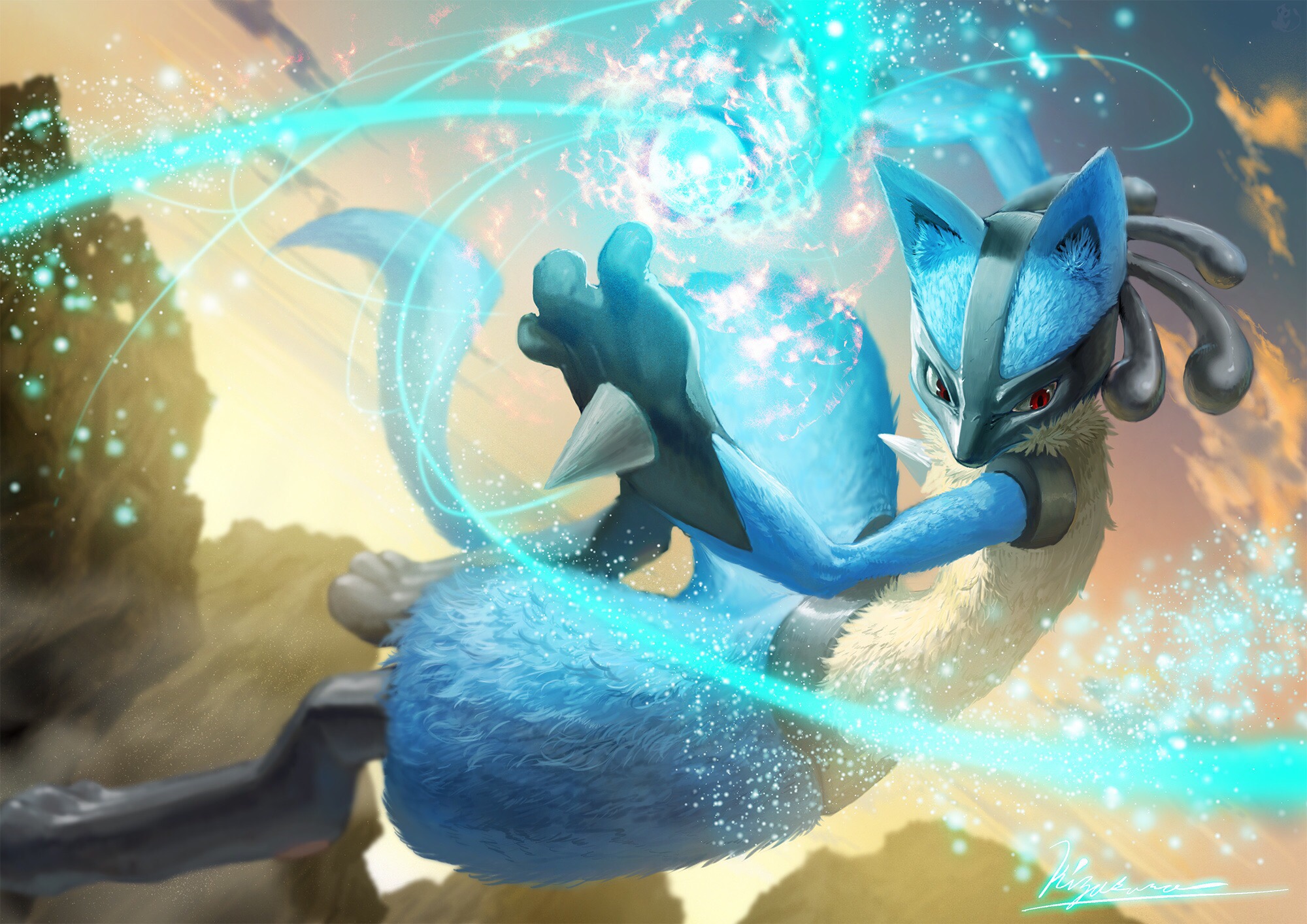 Lucario Desktop Wallpapers - Wallpaper Cave