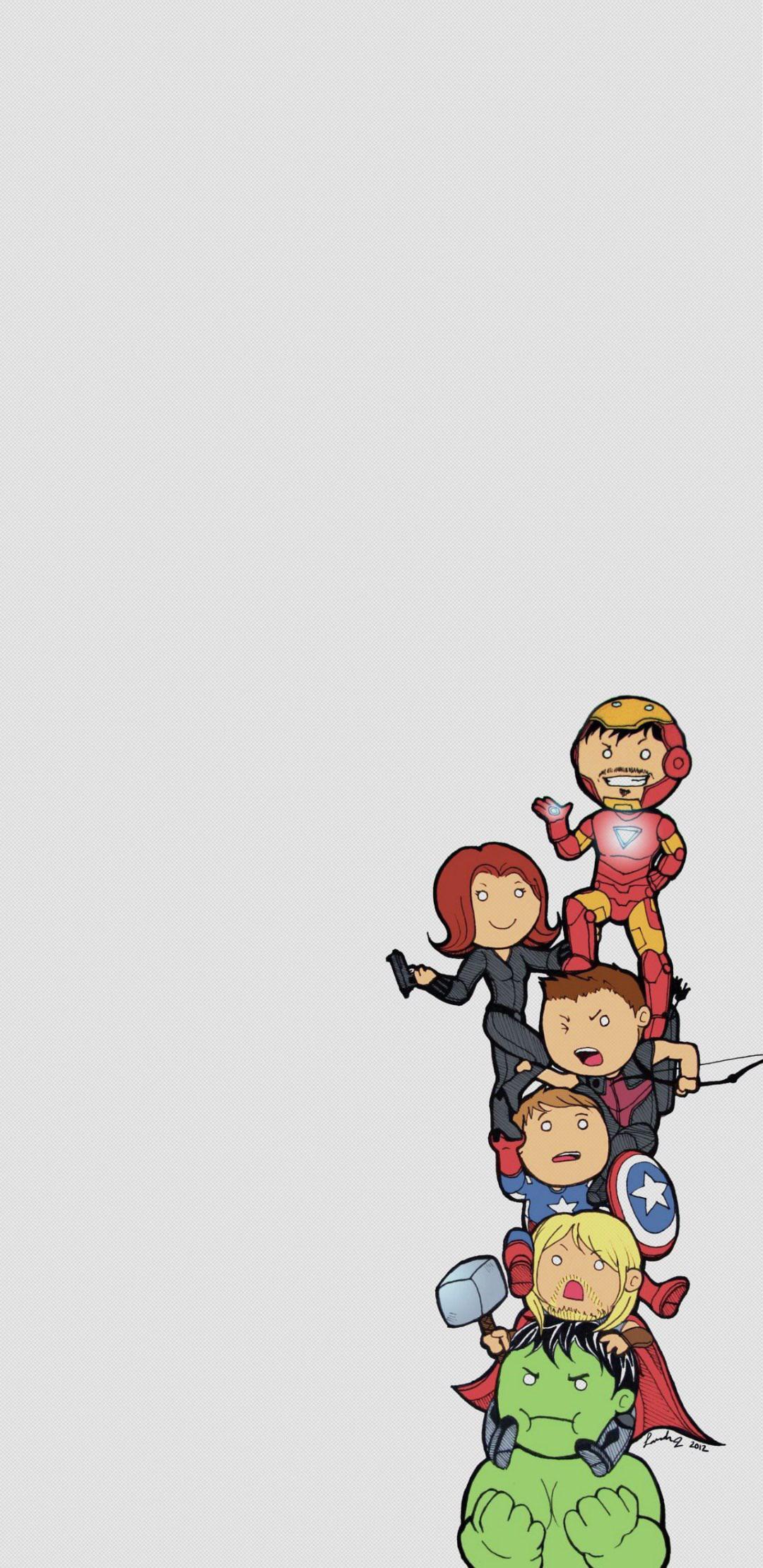 Avengers Cute iPhone Wallpapers - Wallpaper Cave