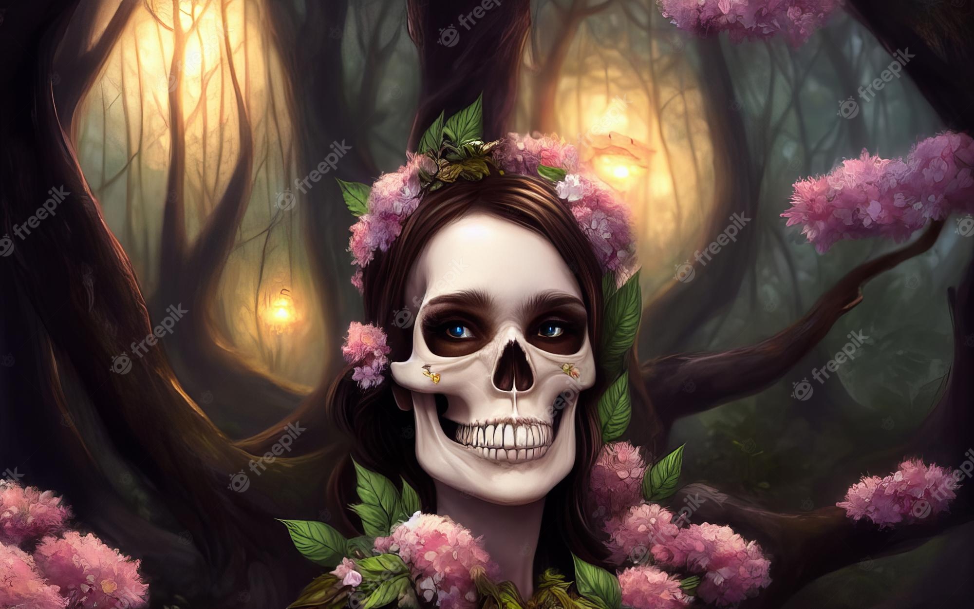 Day Of The Dead Halloween Wallpapers - Wallpaper Cave