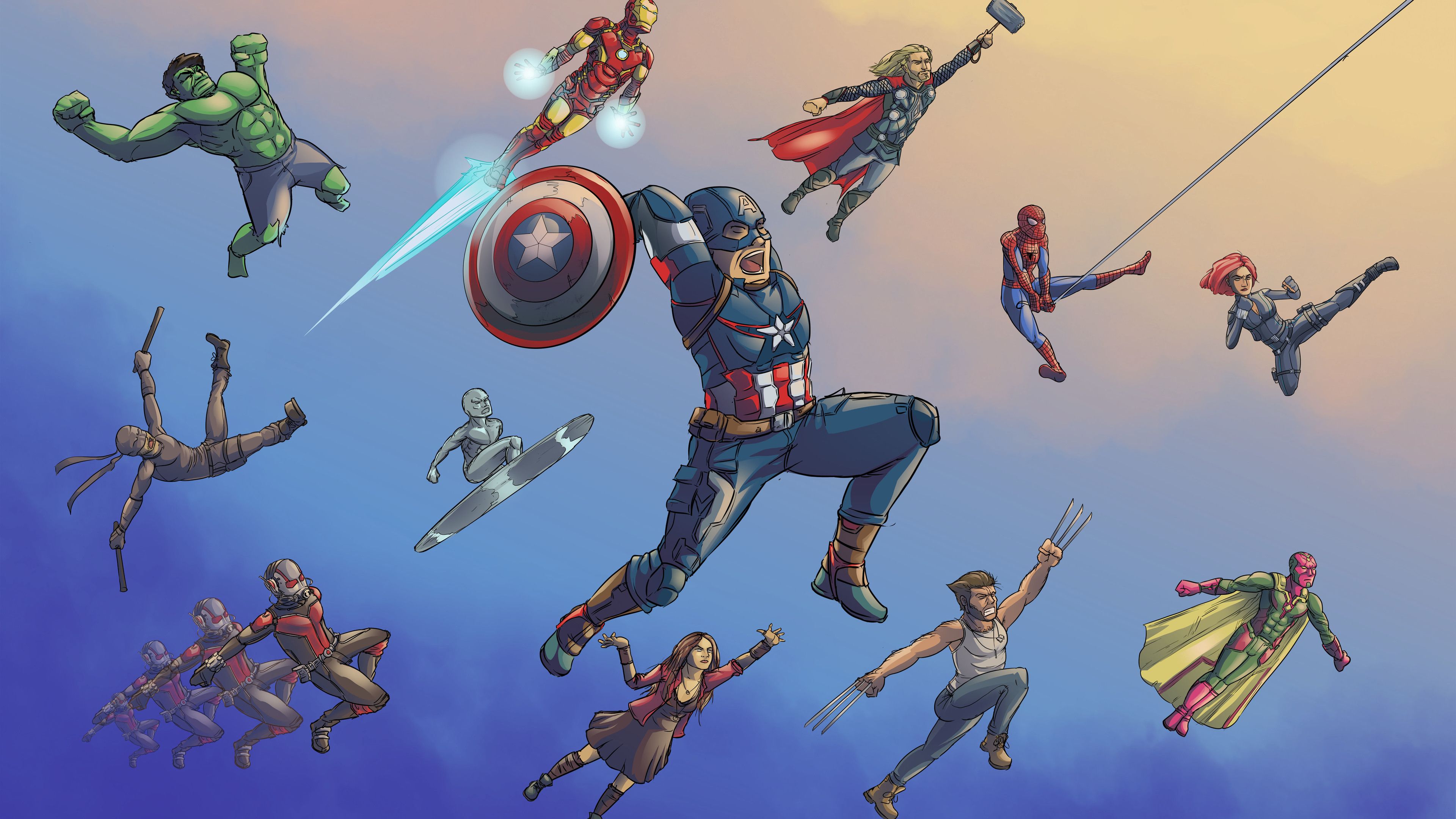 Marvel Heroes 4k Wallpapers - Wallpaper Cave