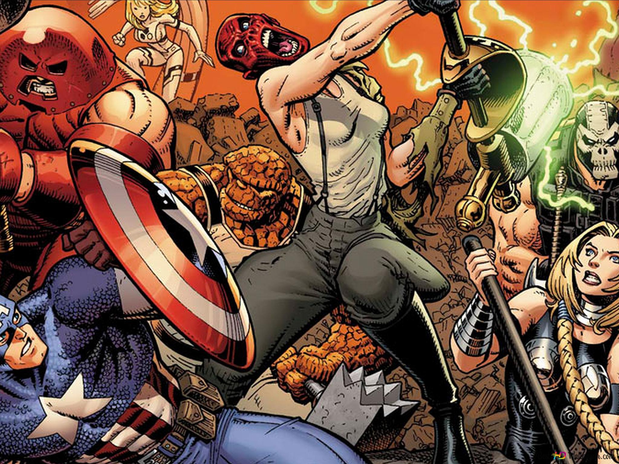 Marvel Comic 4k Wallpapers - Wallpaper Cave