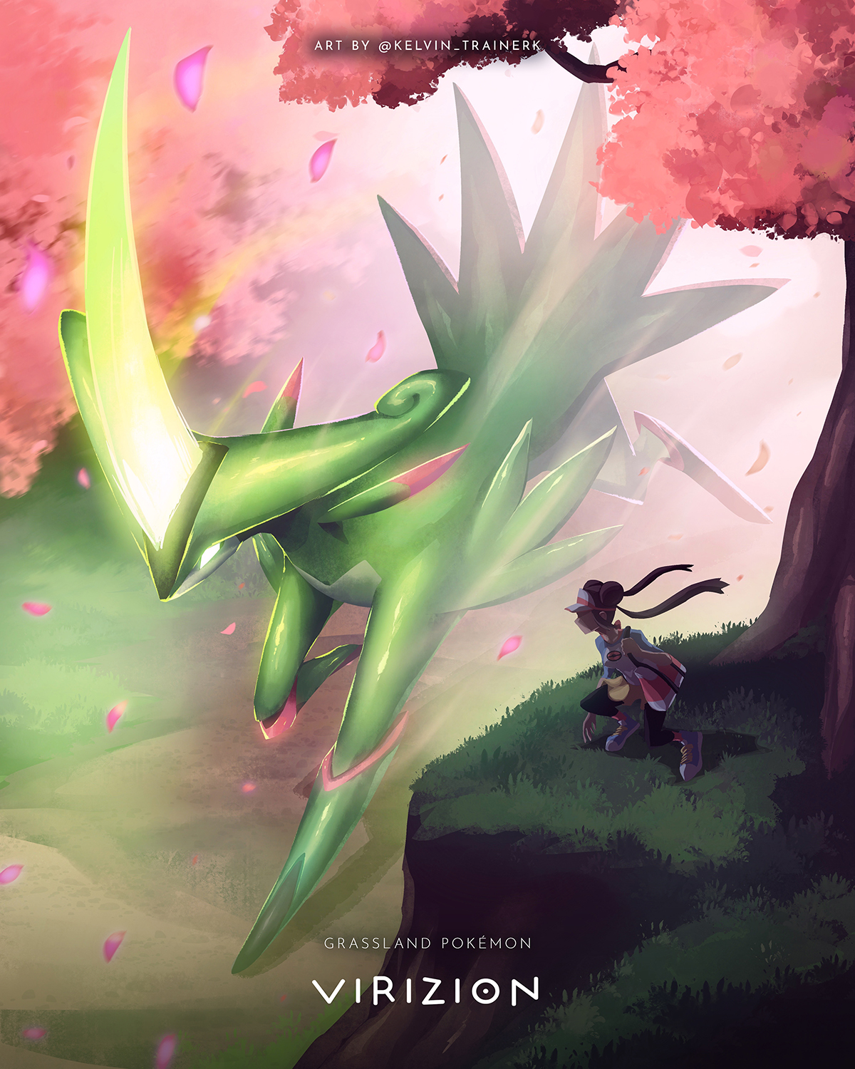 Pokemon Virizion Wallpaper