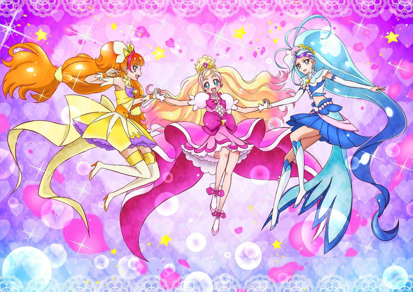Go! Princess PreCure Wallpapers - Wallpaper Cave