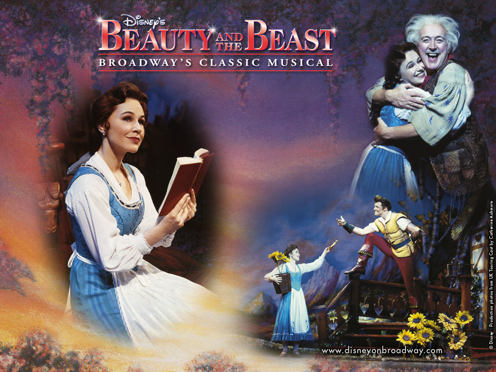 Beauty And The Beast Musical Wallpapers - Wallpaper Cave