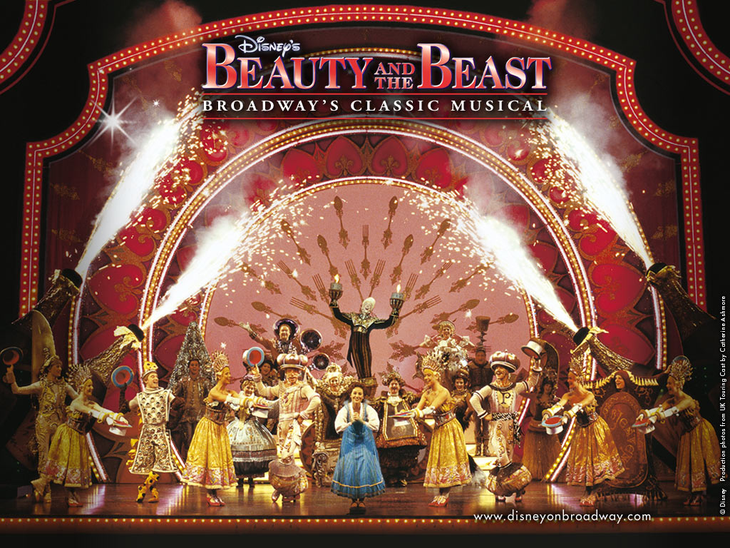 Beauty And The Beast Musical Wallpapers - Wallpaper Cave