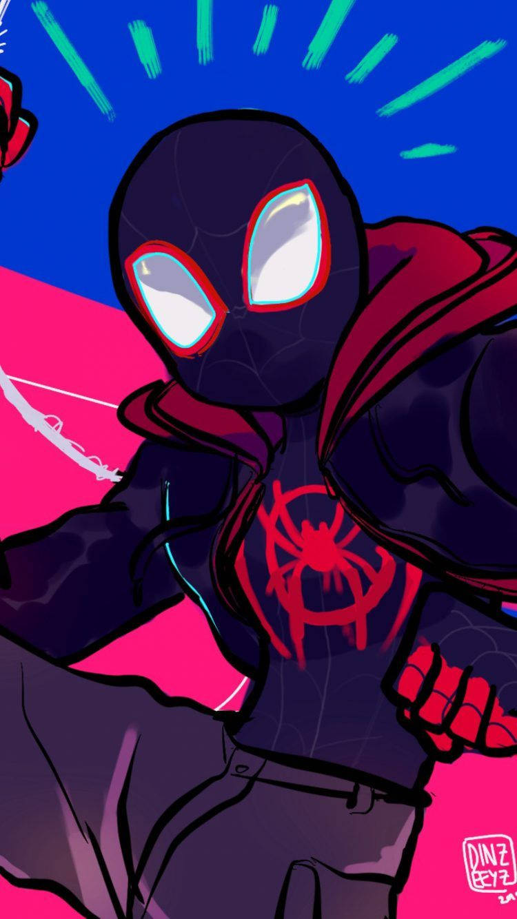Miles Morales Cartoon Wallpapers - Wallpaper Cave