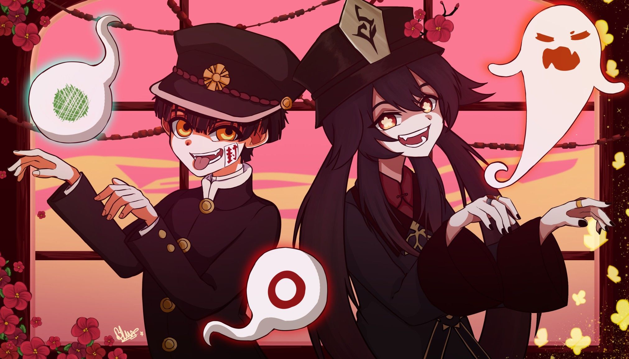 Hu Tao And Hanako Wallpapers - Wallpaper Cave