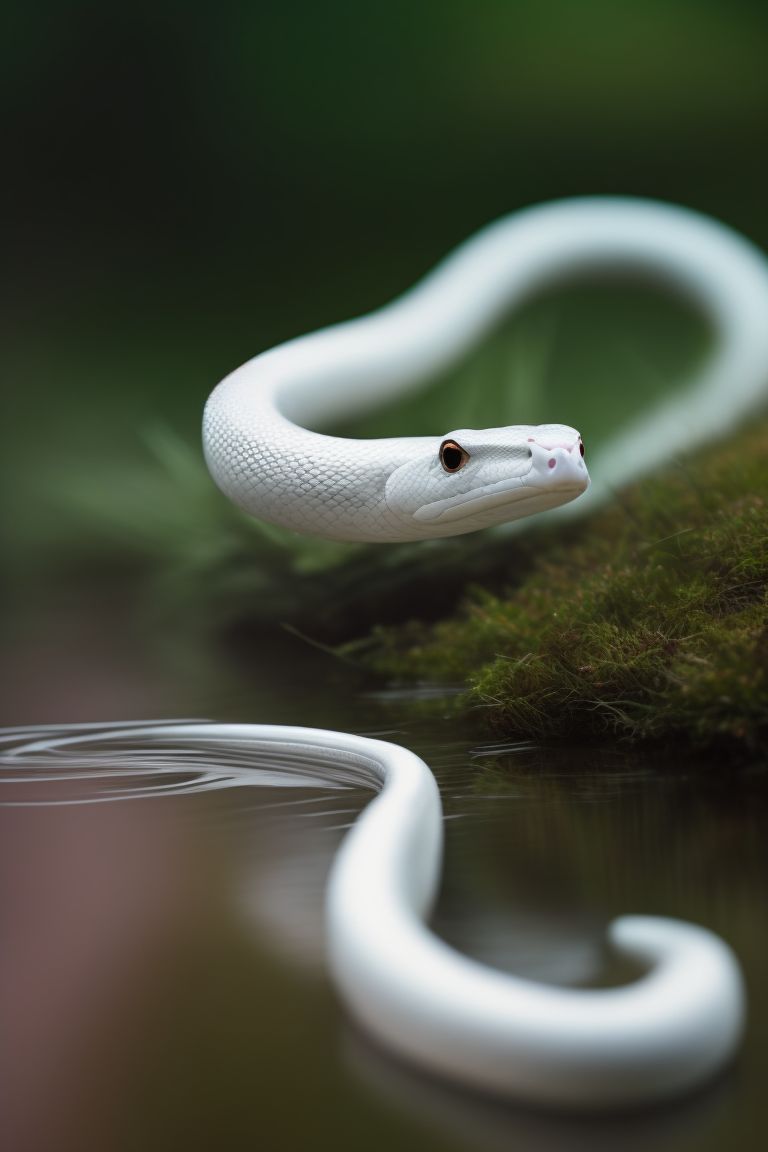 Giant White Snake