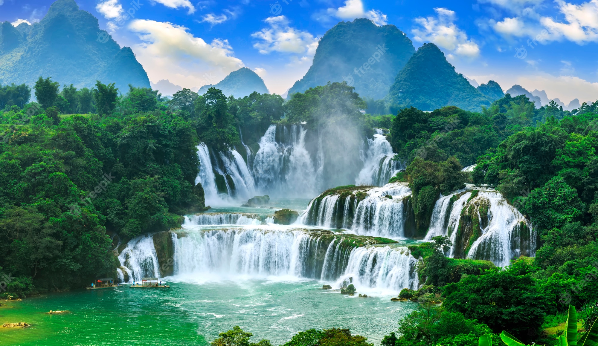 Waterfall Landscape Wallpapers - Wallpaper Cave