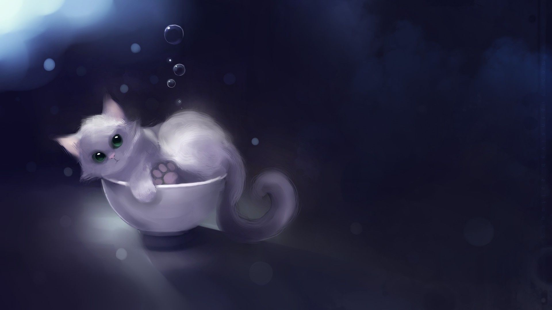 Cat Anime Desktop Wallpapers - Wallpaper Cave