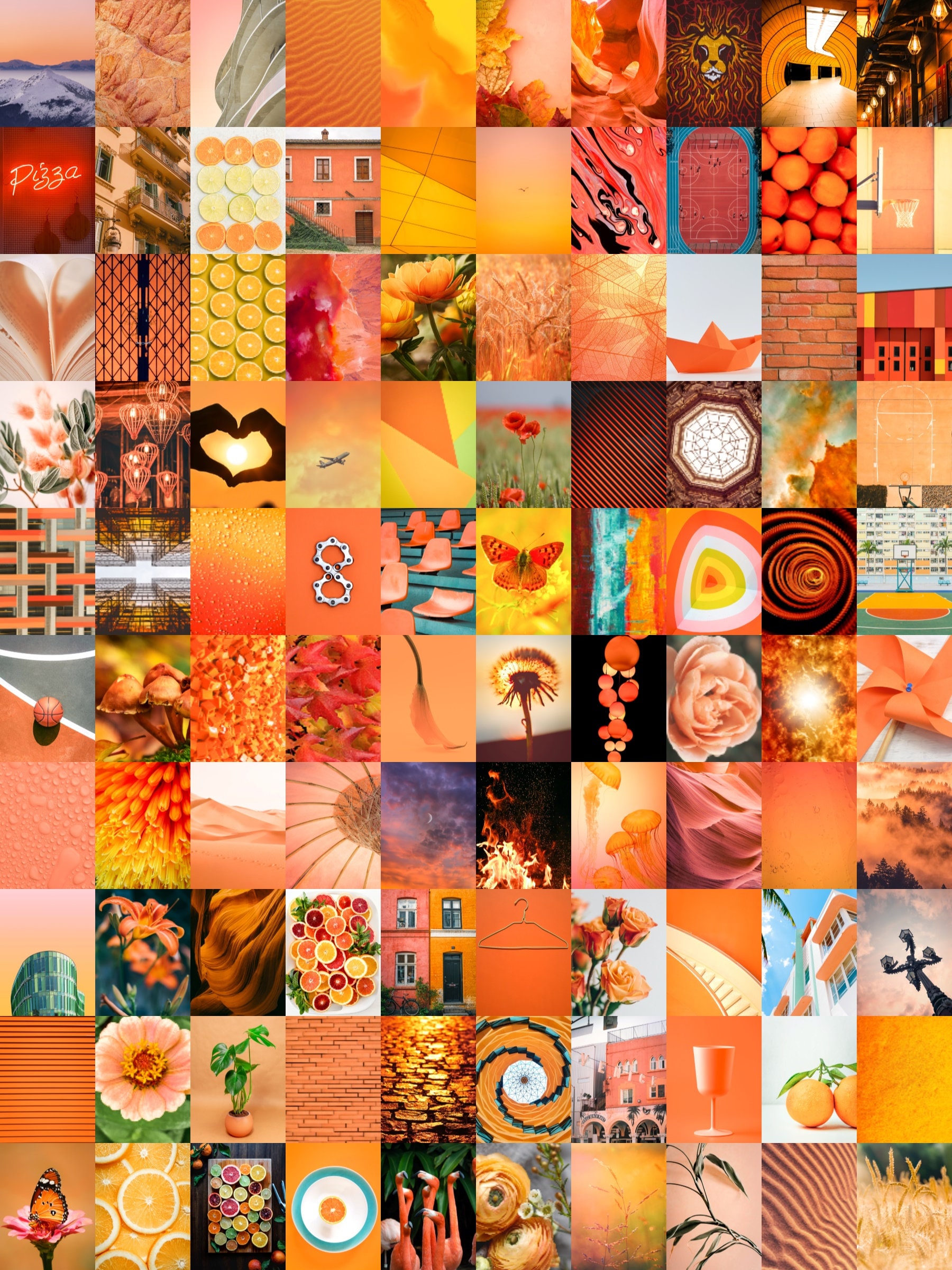 Aesthetic Color Collages Wallpapers - Wallpaper Cave