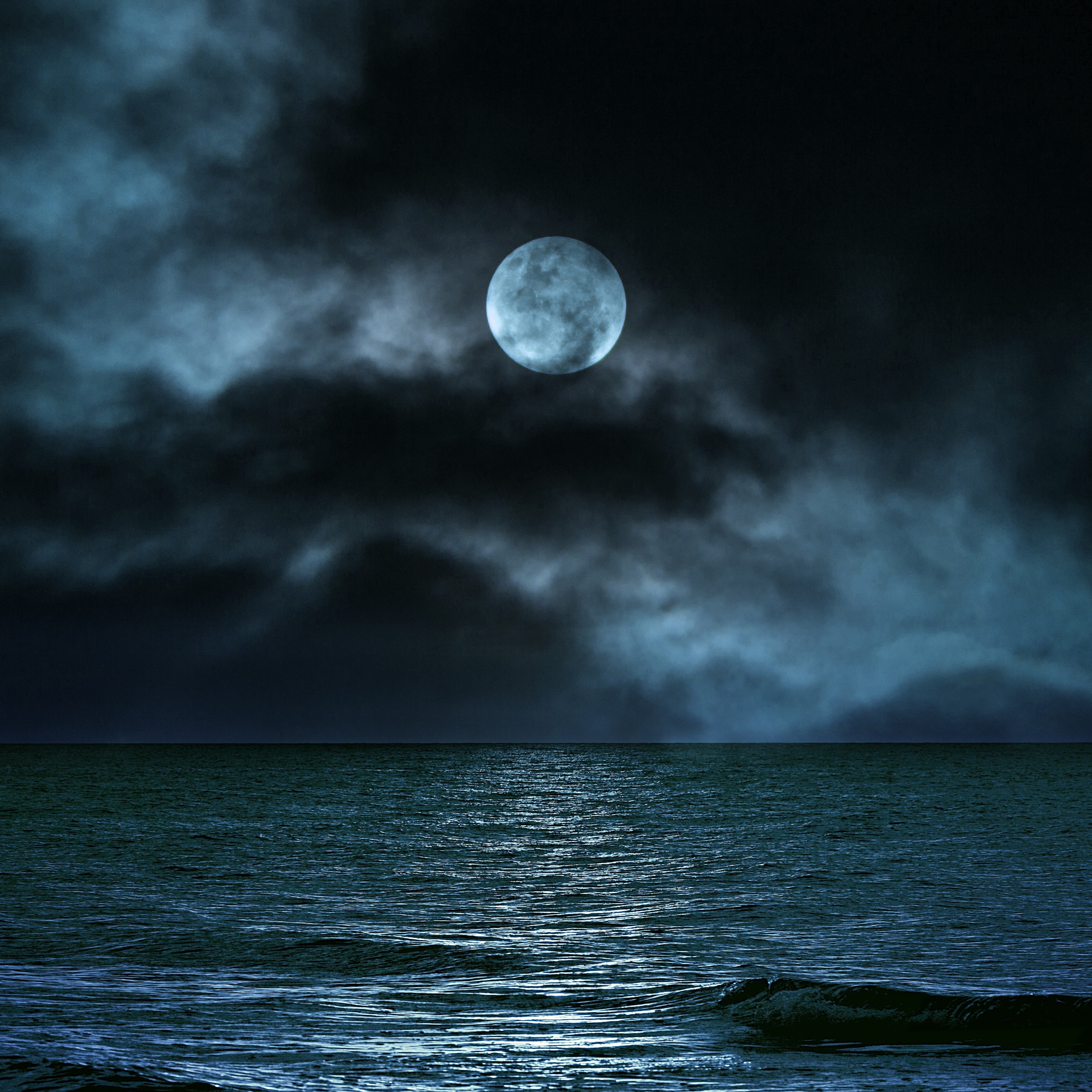 Moonlight Seascape Wallpapers - Wallpaper Cave